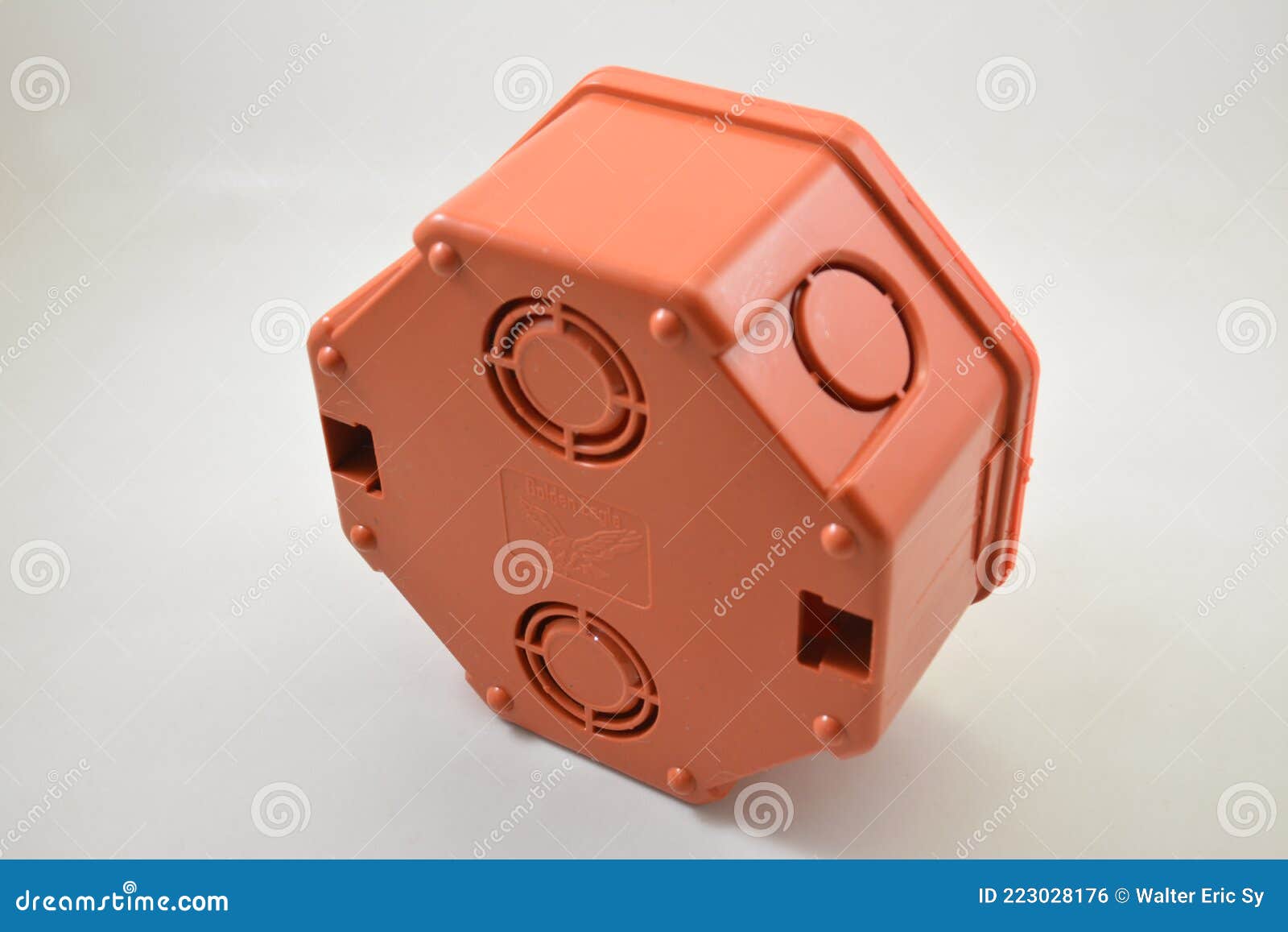 Golden Eagle Orange Junction Box in Manila, Philippines Editorial Photo ...