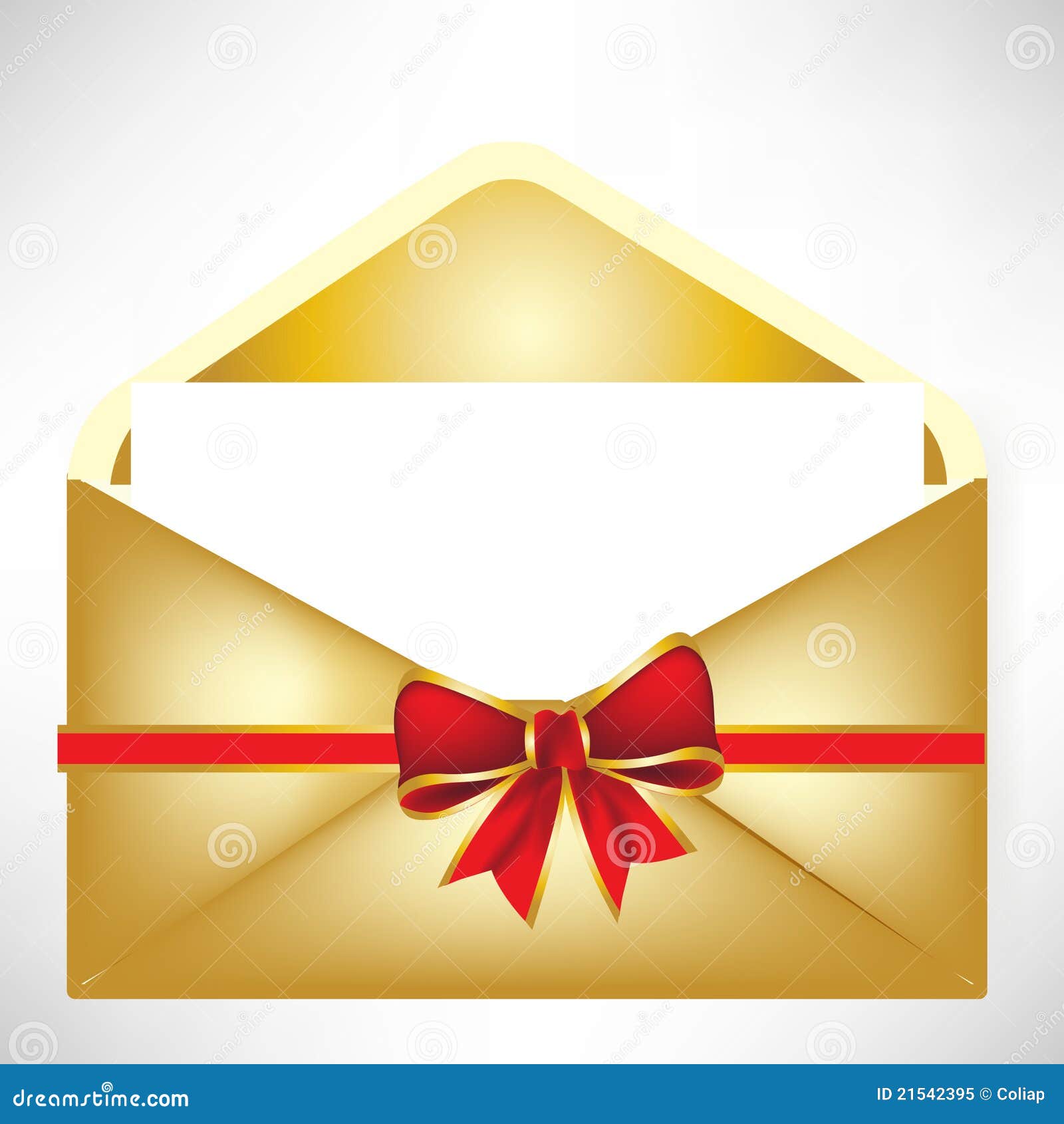 Golden envelope stock vector. Illustration of website - 21542395