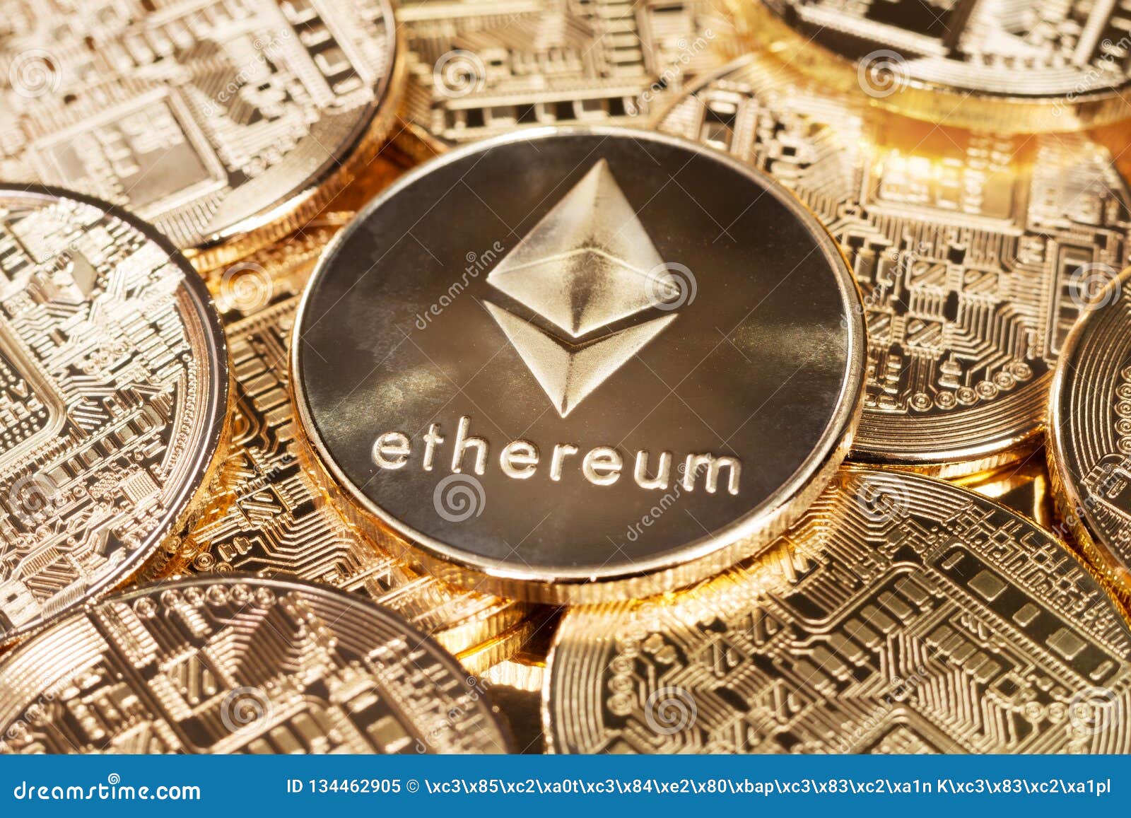 Technology of ethereum editorial image. Image of economic - 134462905