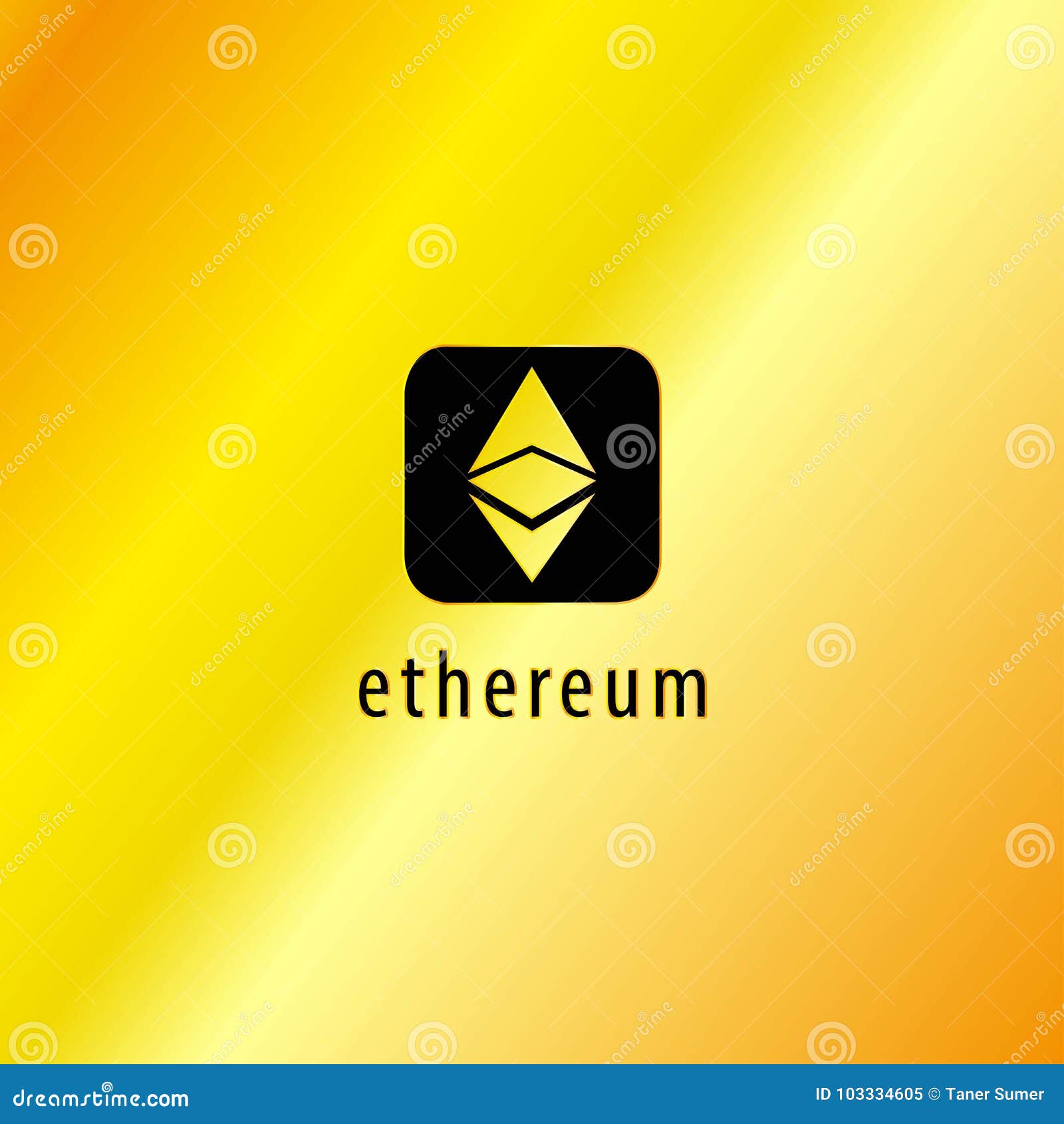 Golden Ethereum Symbol Vector Icon Editorial Image - Illustration of ... Golden Ethereum Symbol Vector Icon Editorial Image - Illustration of ...