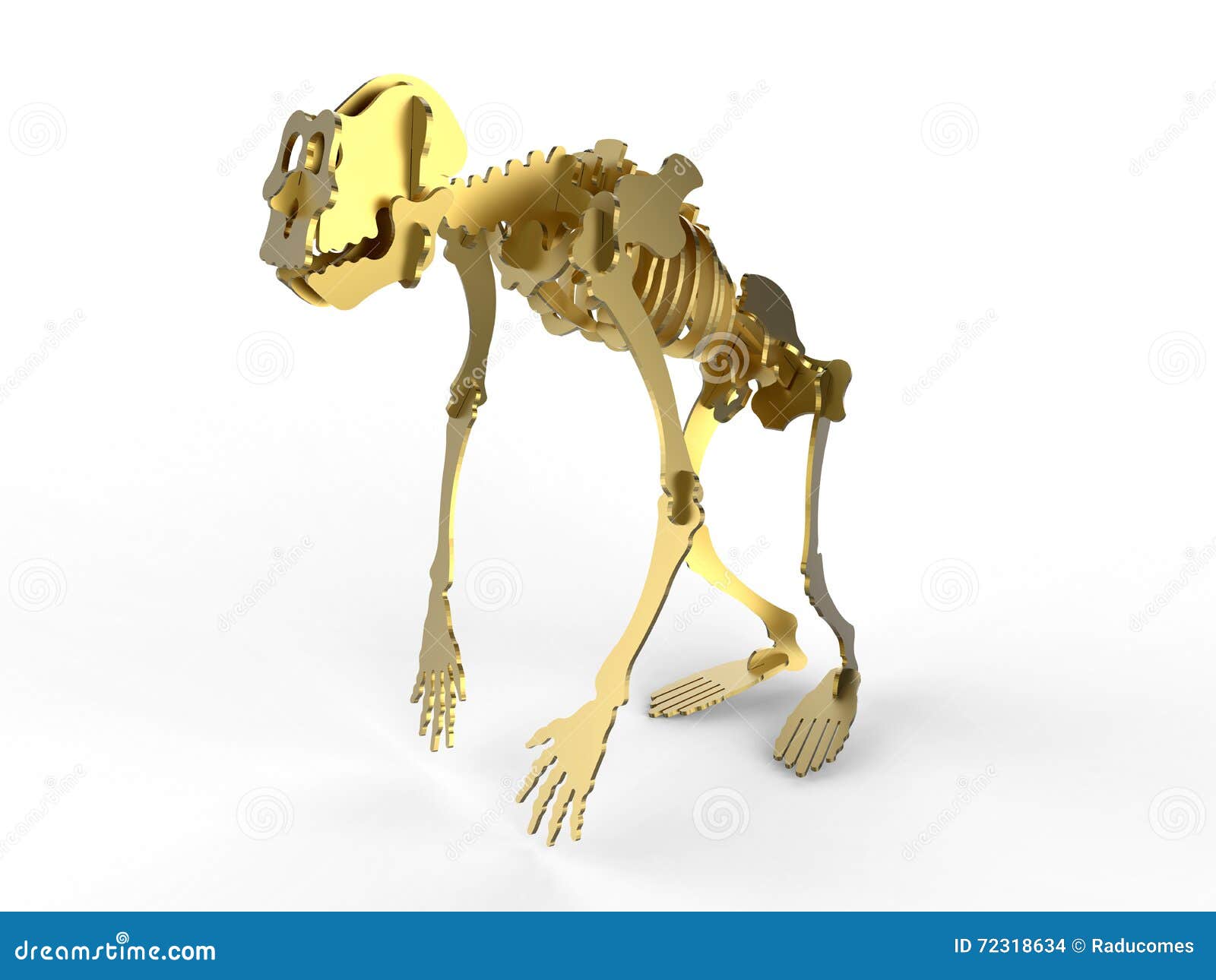 Golden evolution concept stock illustration. Illustration of death ...
