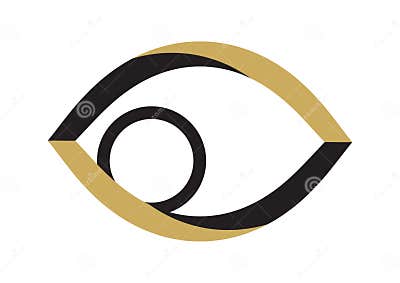 Golden eye - vector stock vector. Illustration of design - 6066569