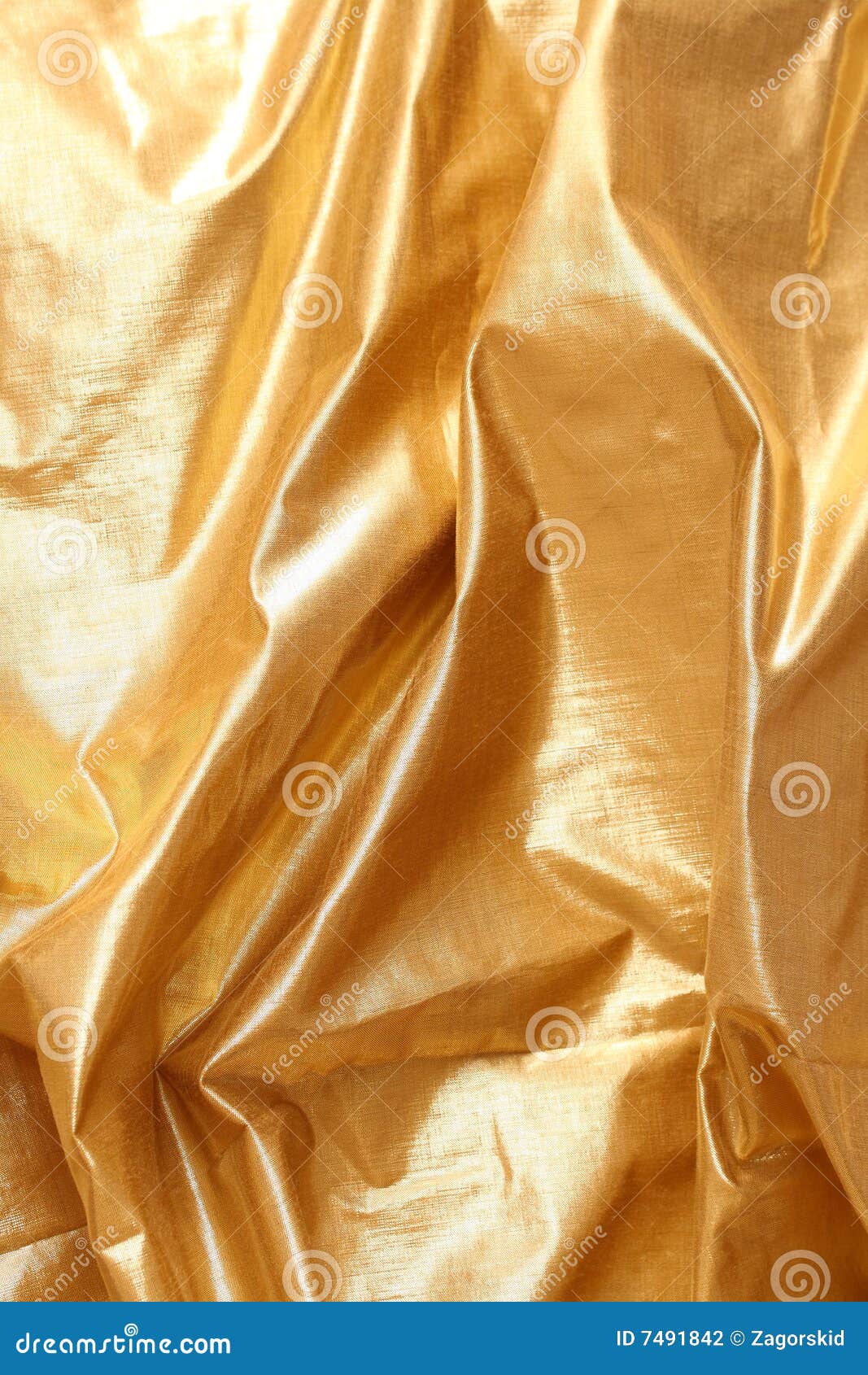 Golden fabric stock photo. Image of sensual, cloth, closeup - 7491842
