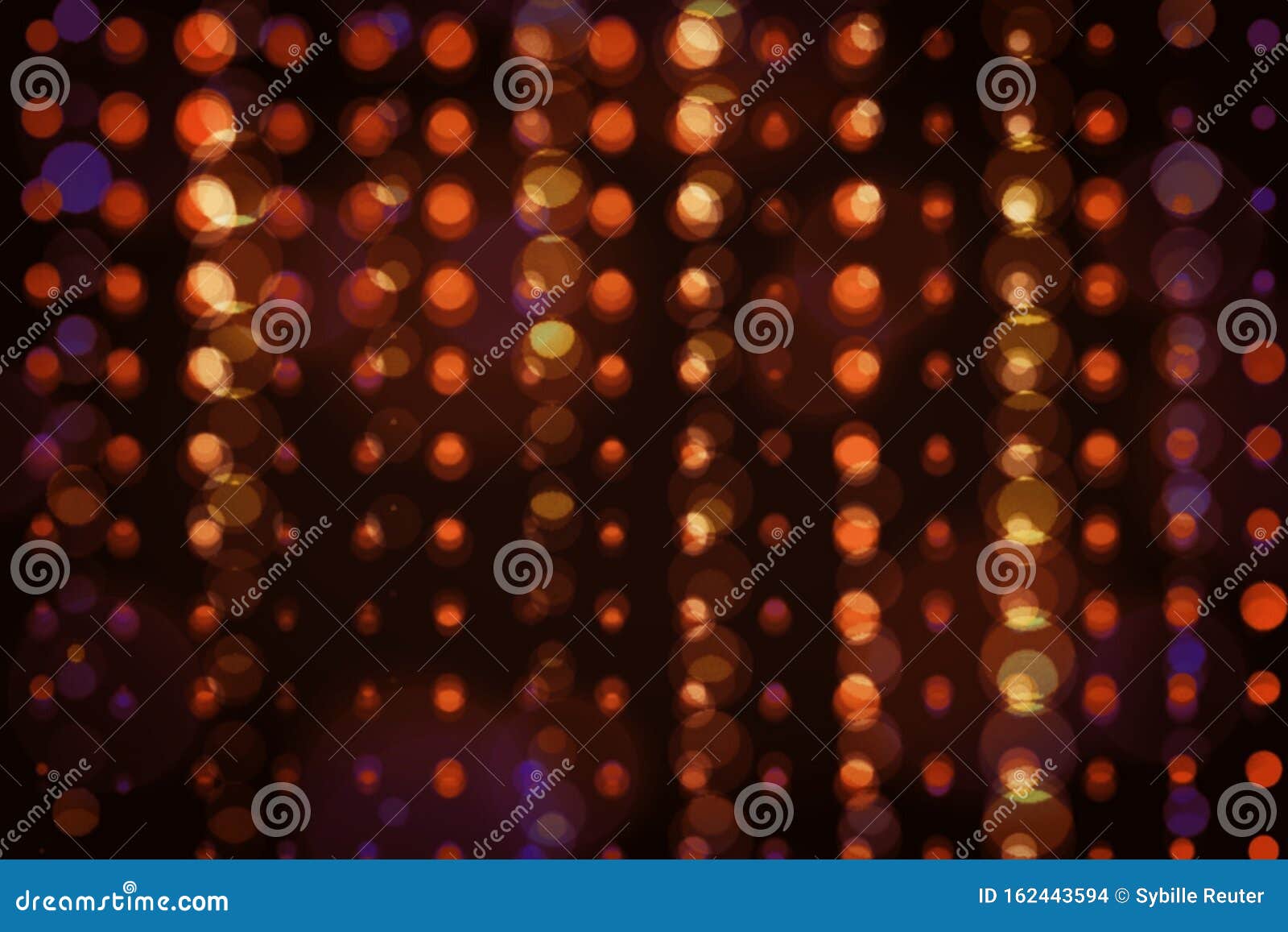 Golden Festive Bokeh Lights Background Stock Illustration ...