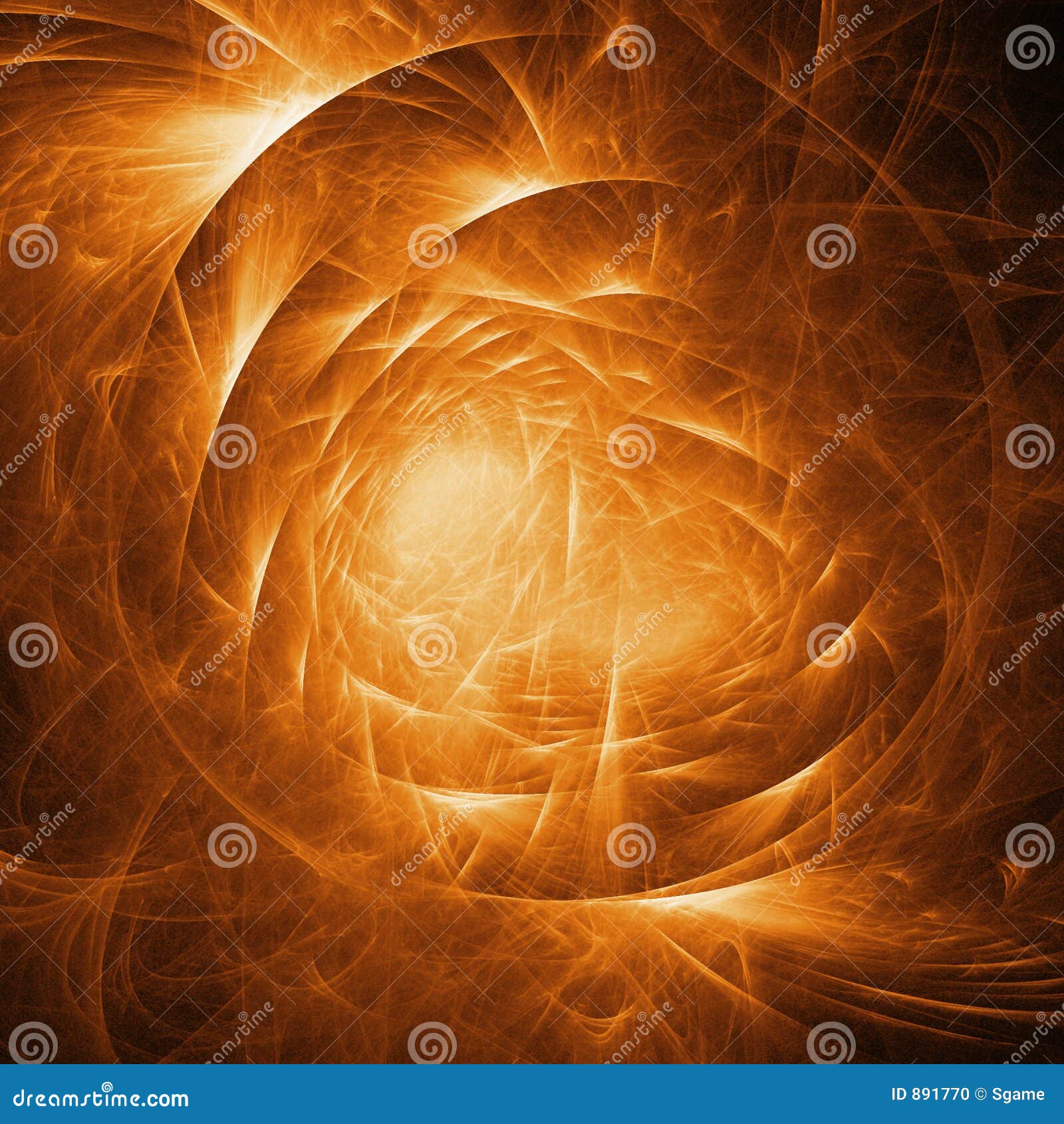 Golden fire stock illustration. Illustration of abstract - 891770