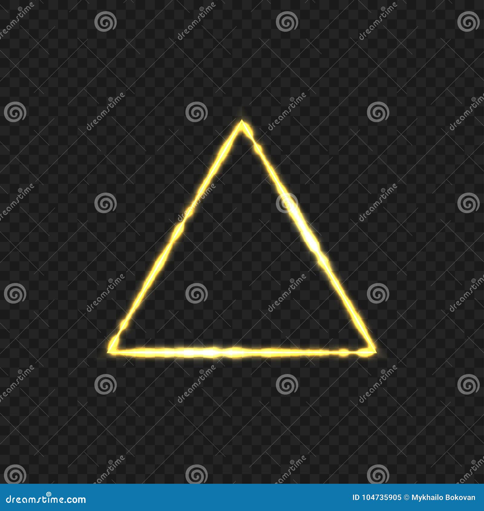 Triangular Fire Warning Sign Vector Illustration | CartoonDealer.com ...