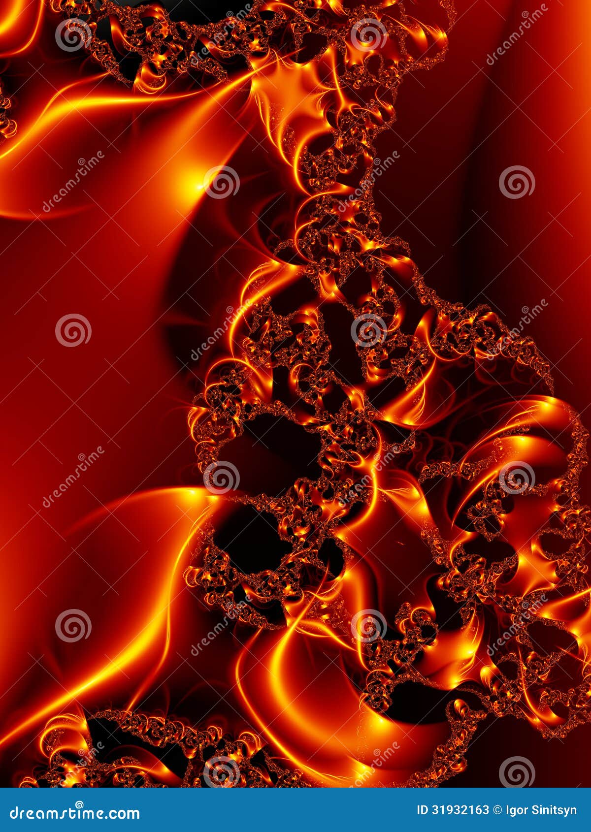 Golden flame stock illustration. Illustration of fire - 31932163