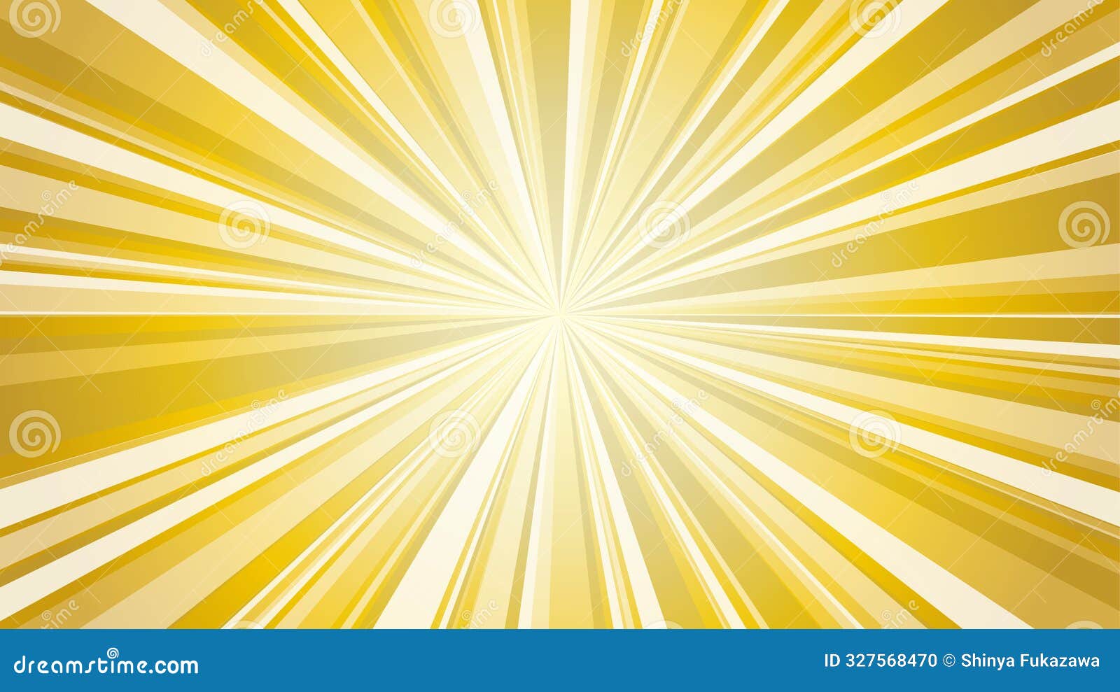 Golden Flash with Gradation -rectangle Version Stock Illustration ...