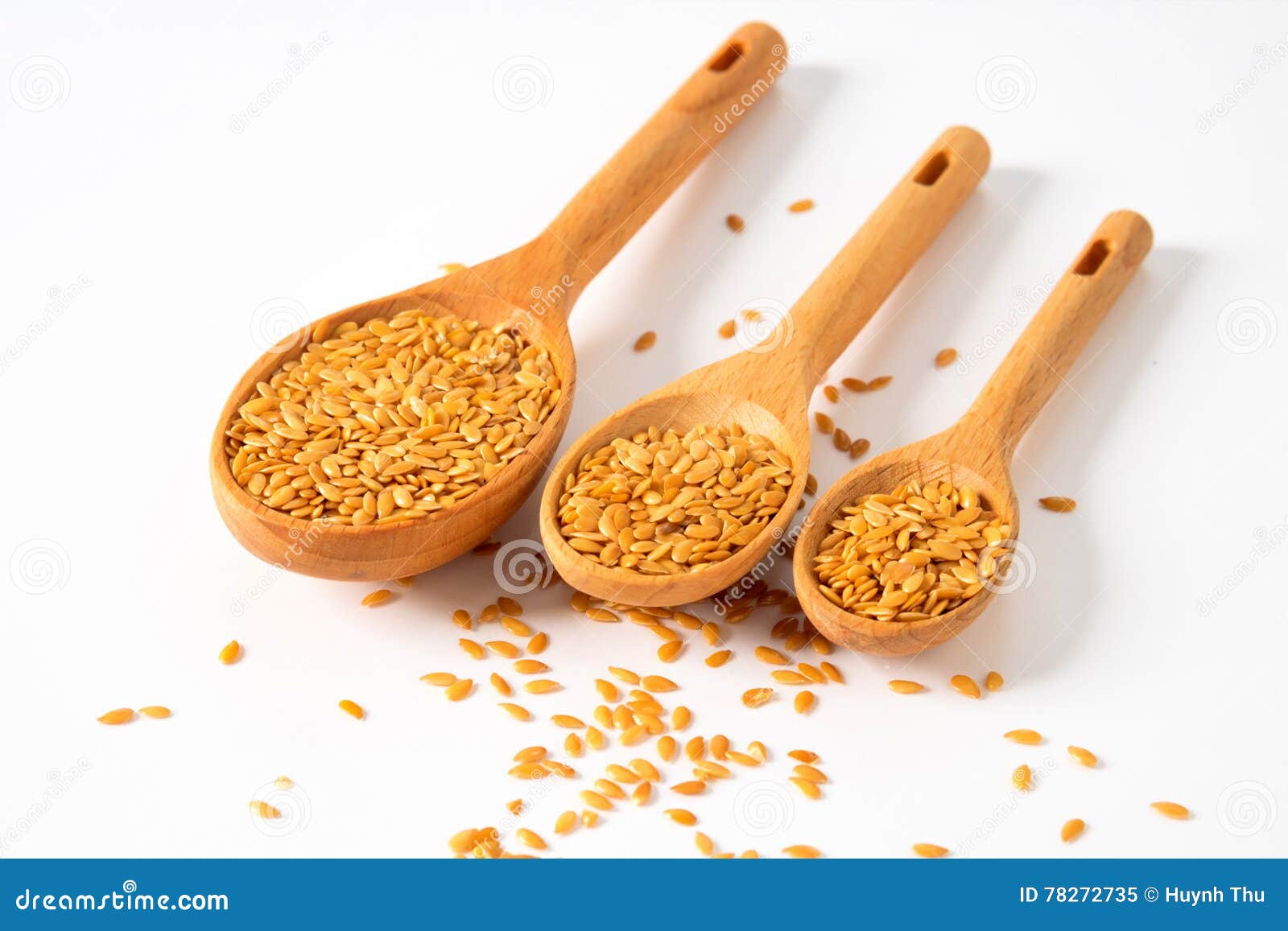 Golden Flax Seed or Linseed Stock Image - Image of ingredient, flax ...