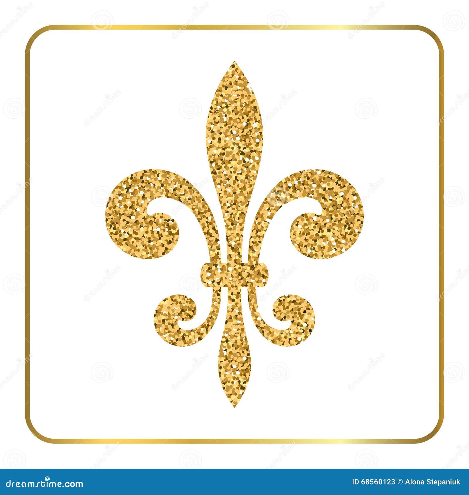 Golden Fleur-de-lis Seamless Pattern. Gold Template. Floral Classic ... Golden Fleur-de-lis Seamless Pattern. Gold Template. Floral Classic ...
