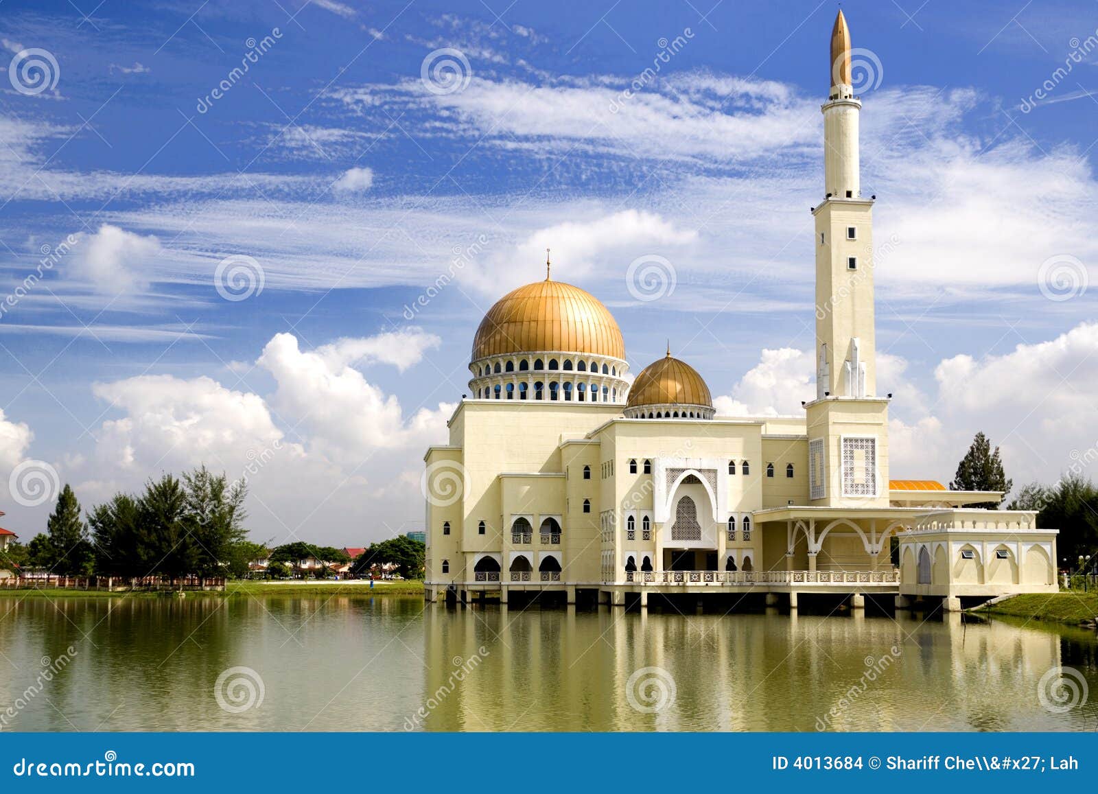 Floating Mosque On Penang Island, Malaysia Stock Photography ...