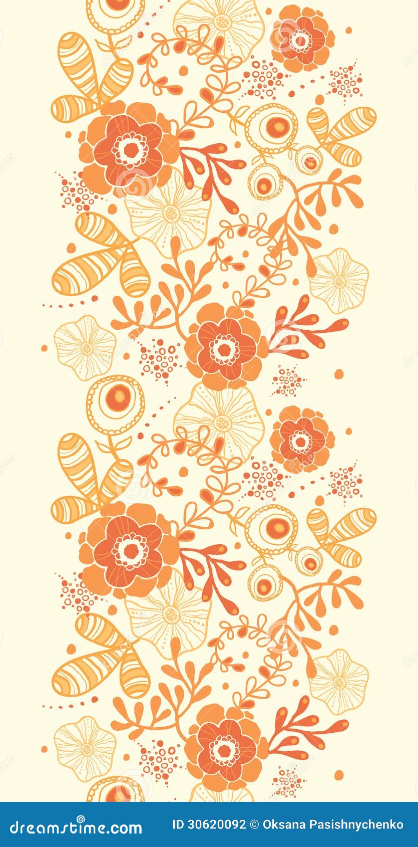 Vertical Border With Colorful Vegetables. Template For Packaging, Cards ...