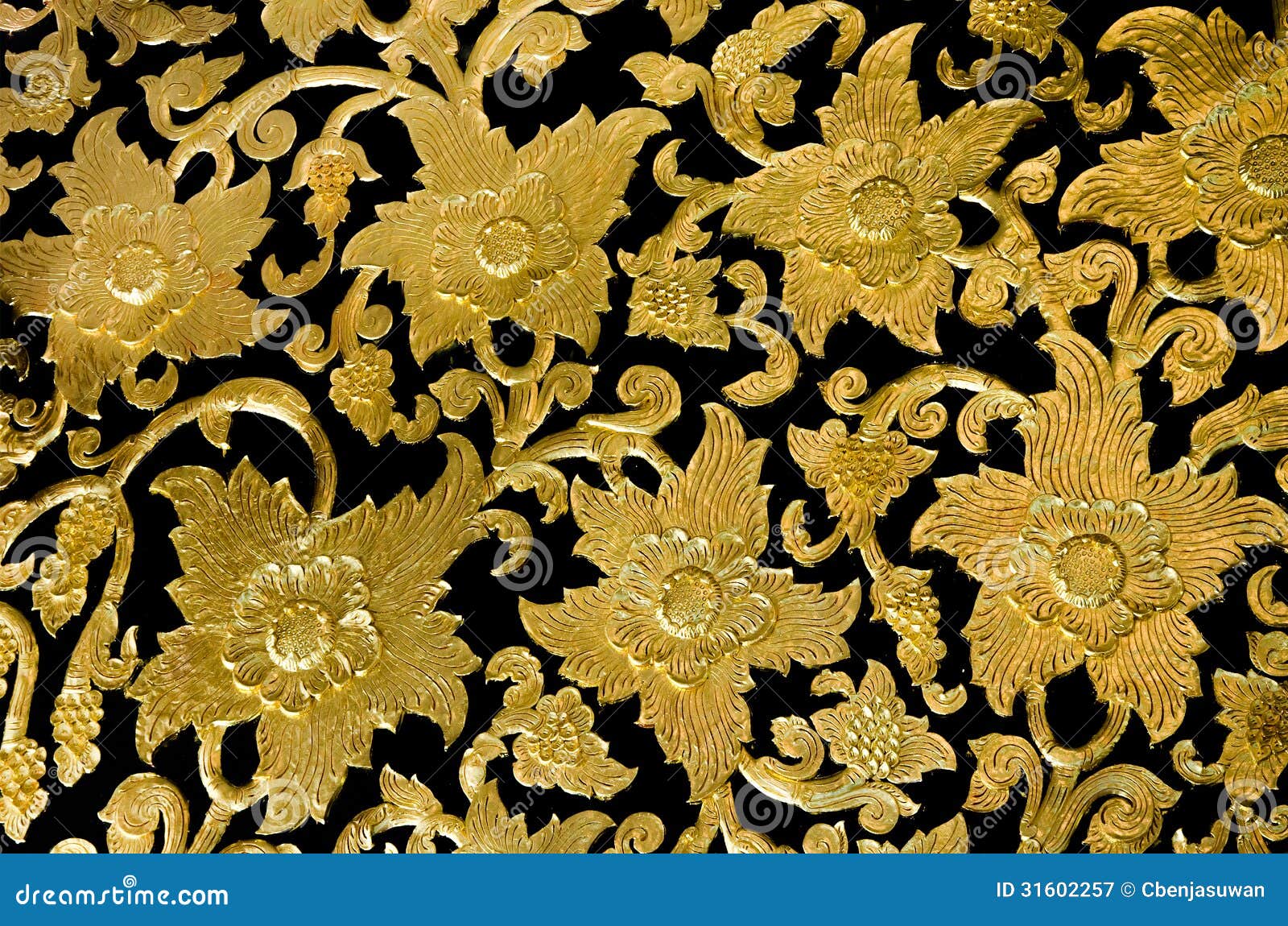 Golden flower stock image. Image of decoration, native - 31602257