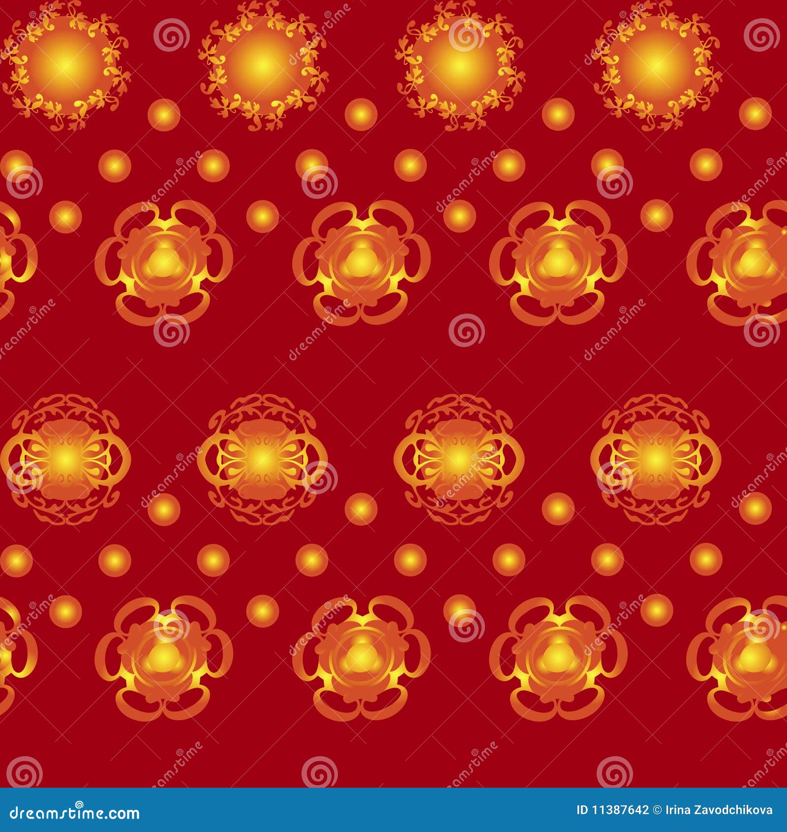 Golden flowers texture stock vector. Illustration of effect - 11387642