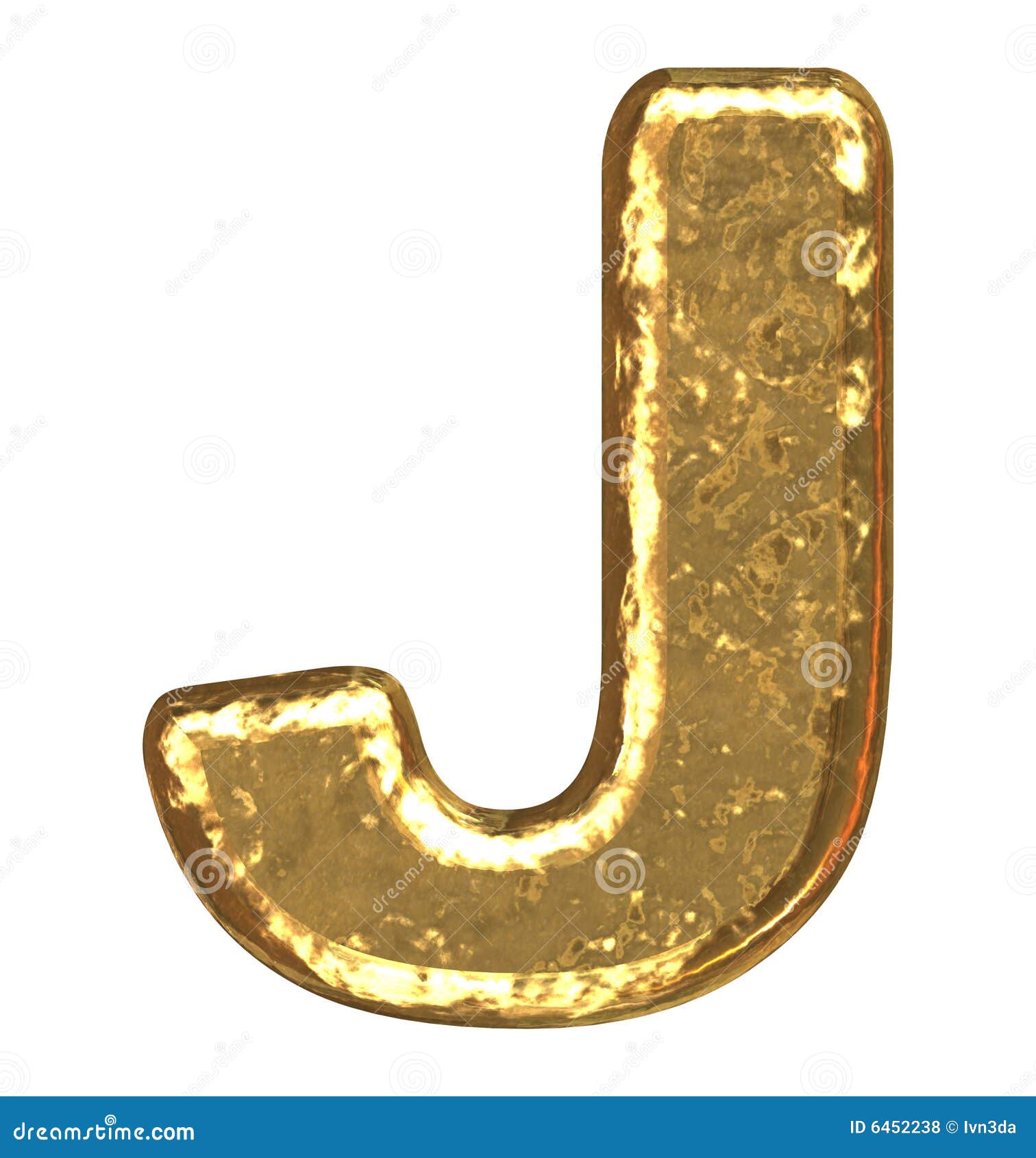 Golden font. Letter J. stock illustration. Illustration of letter - 6452238