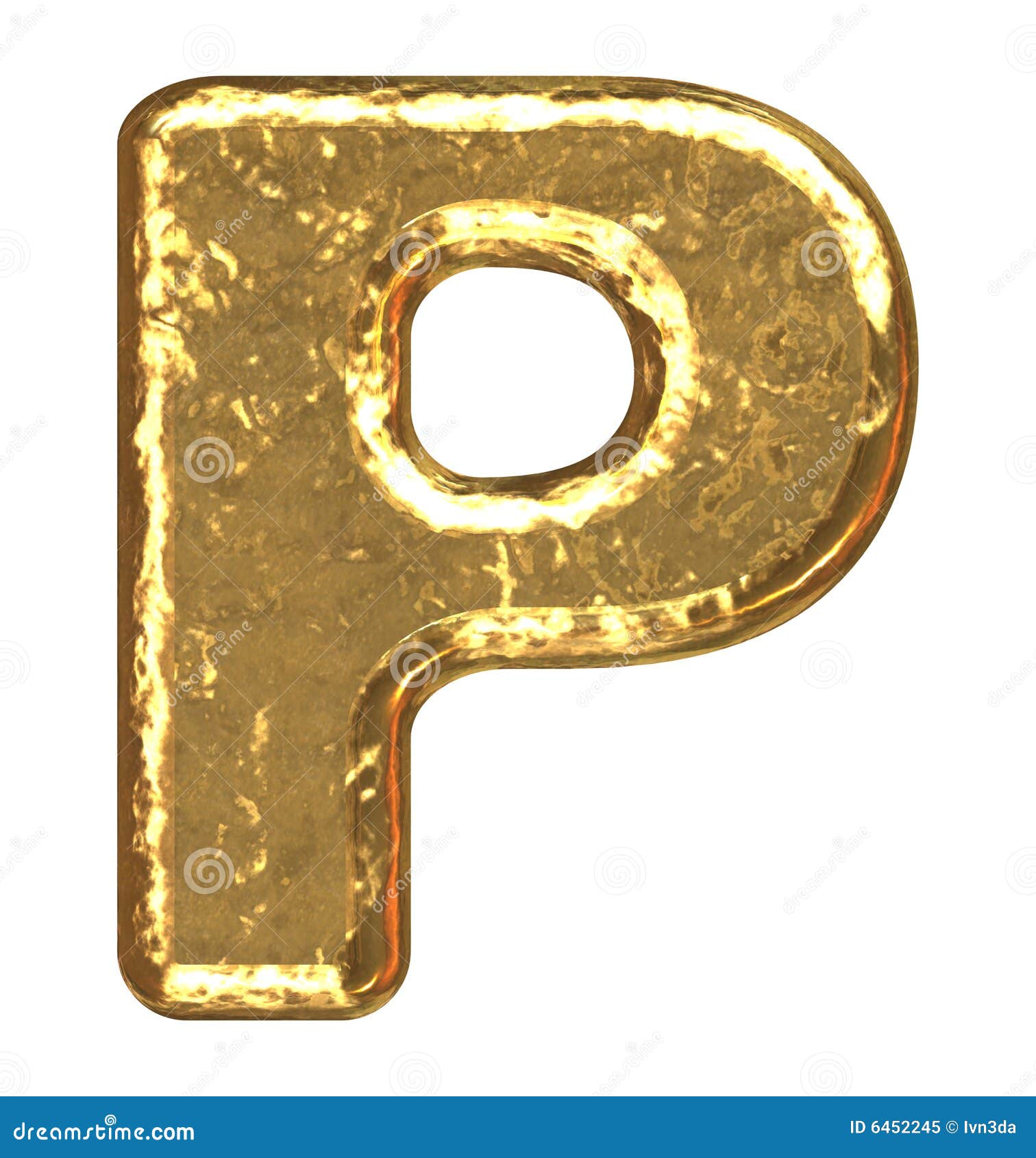 Golden font. Letter P. stock image. Image of dirty, document - 6452245