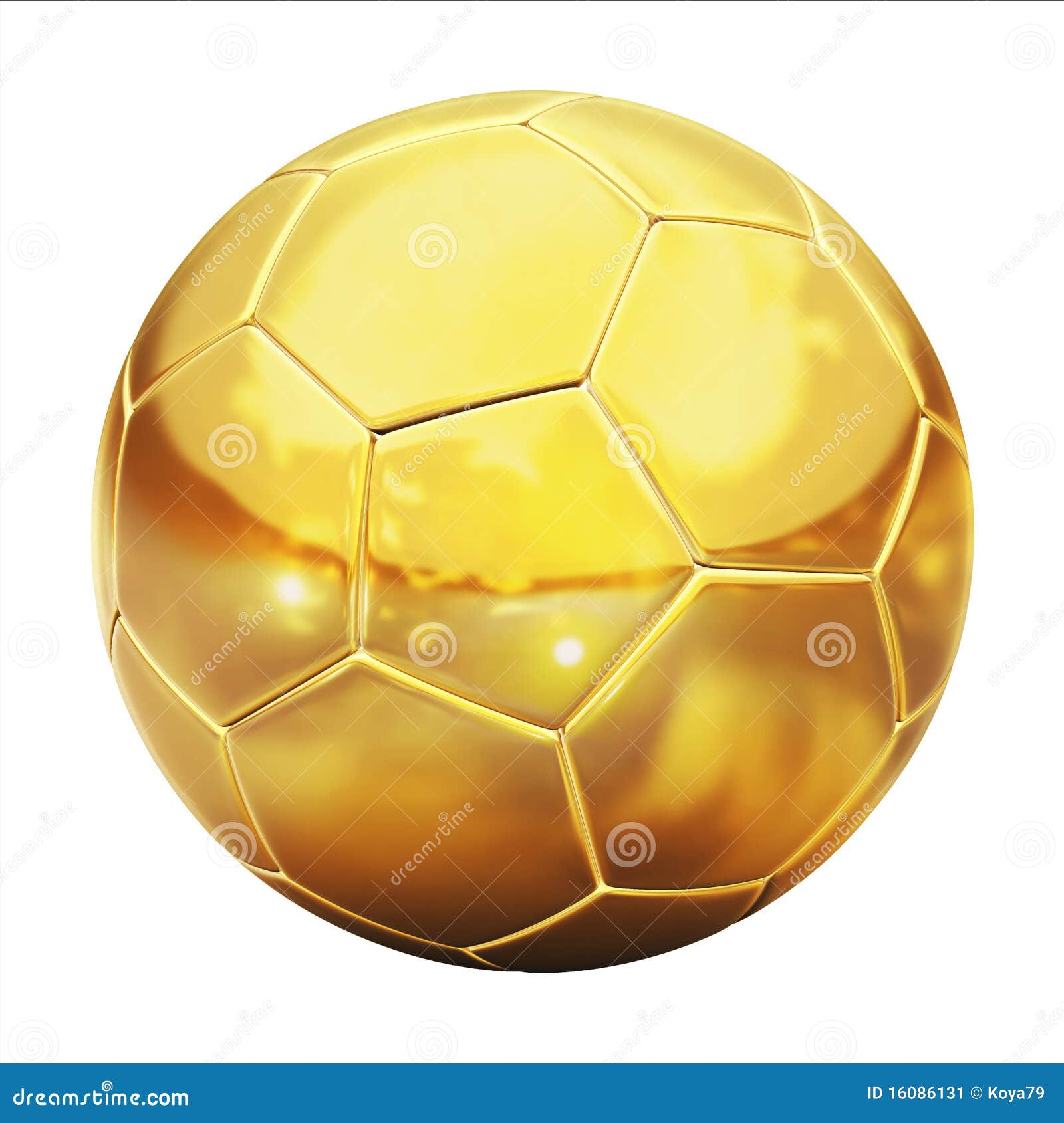 Golden Football / Soccer Ball With Crown. Photo-realistic Vector ...