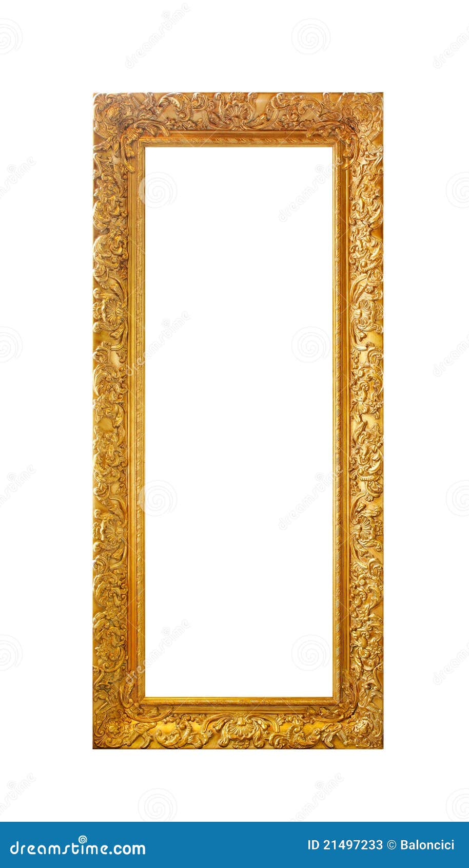Golden frame stock image. Image of golden, vertical, retro - 21497233