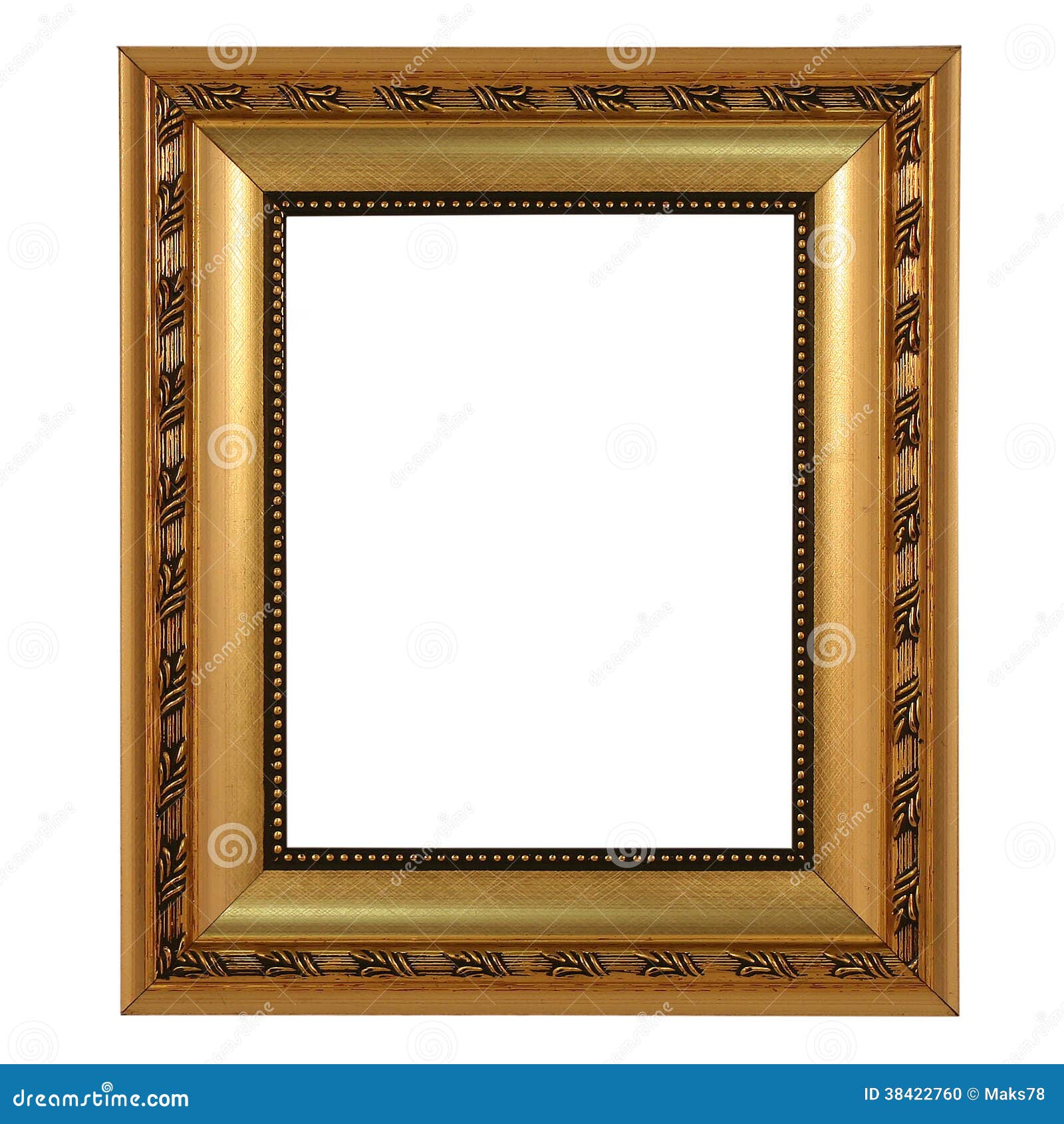 Golden frame stock photo. Image of pristine, gold, frame - 38422760