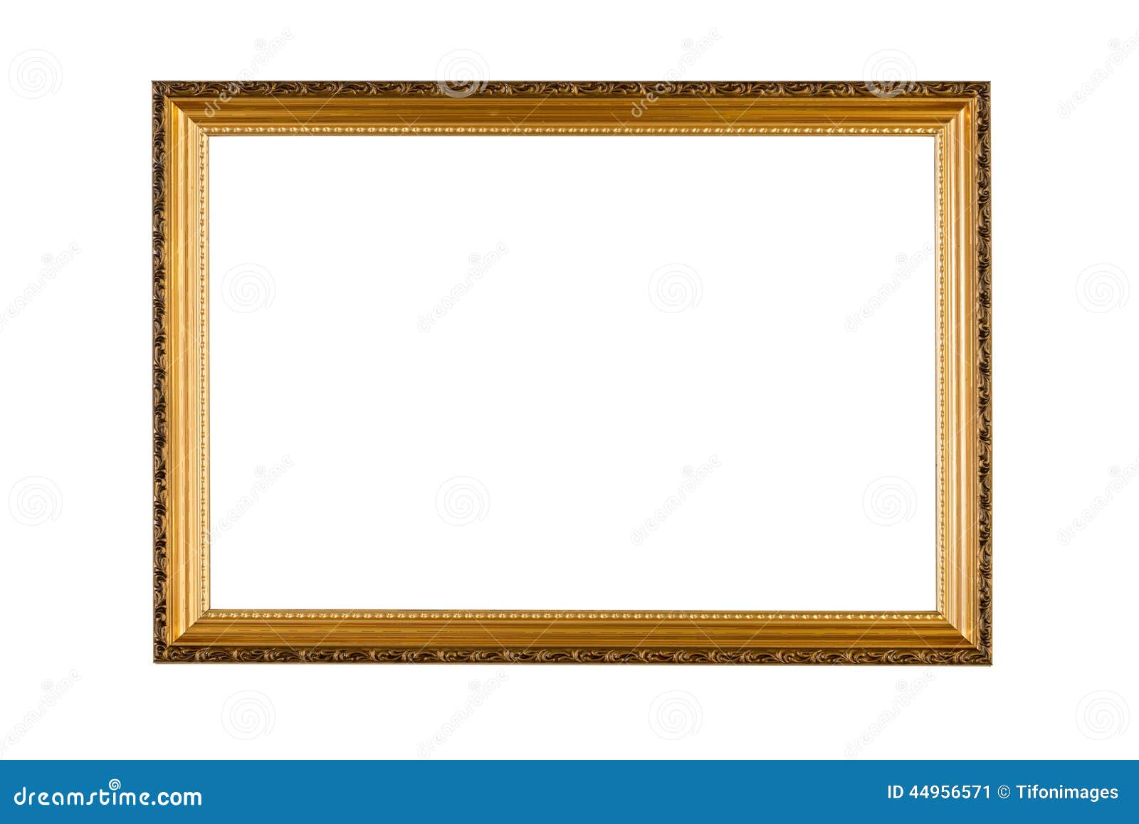 Golden Frame Stock Photo | CartoonDealer.com #2165766