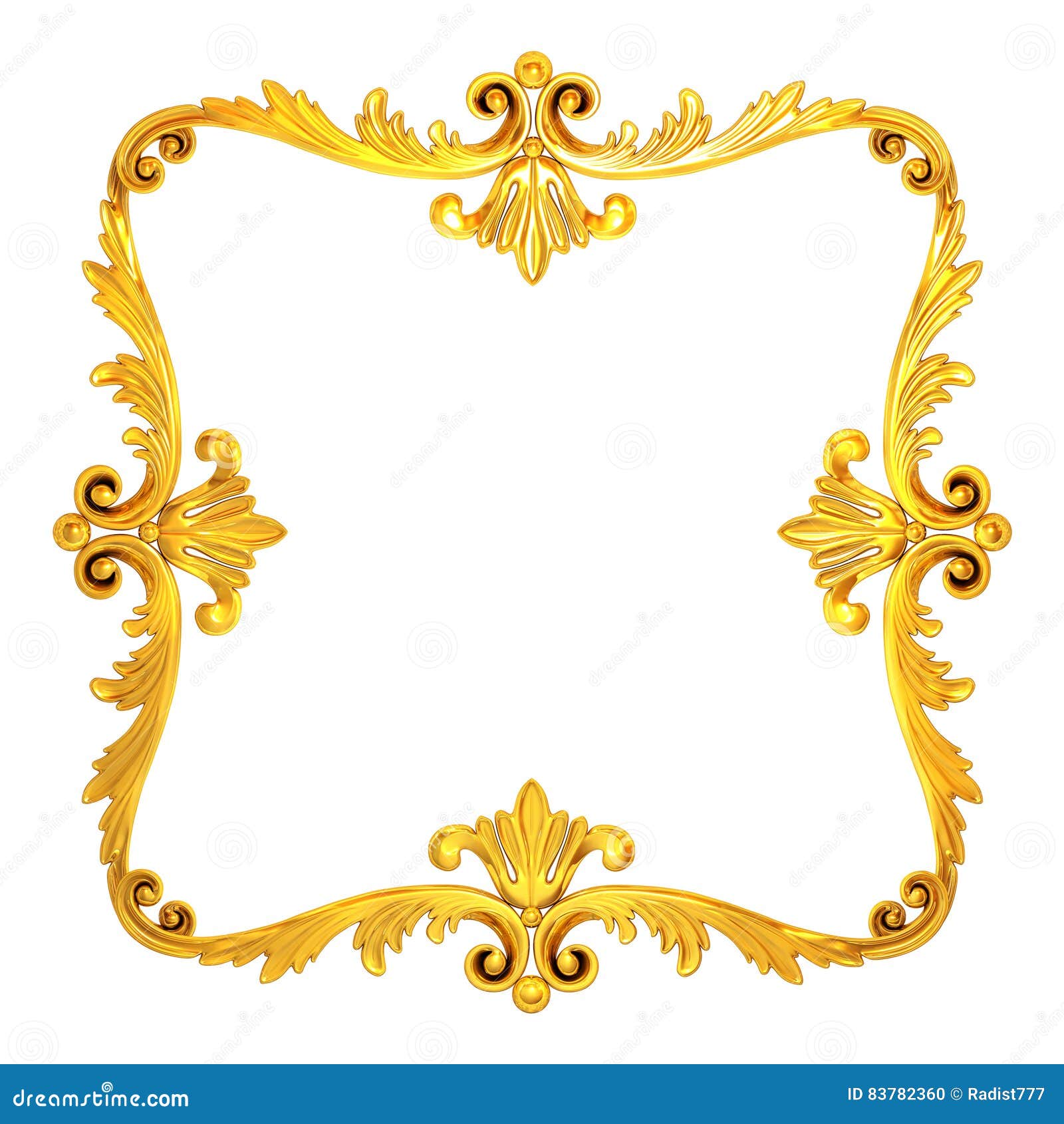 Golden frame stock illustration. Illustration of copper - 83782360