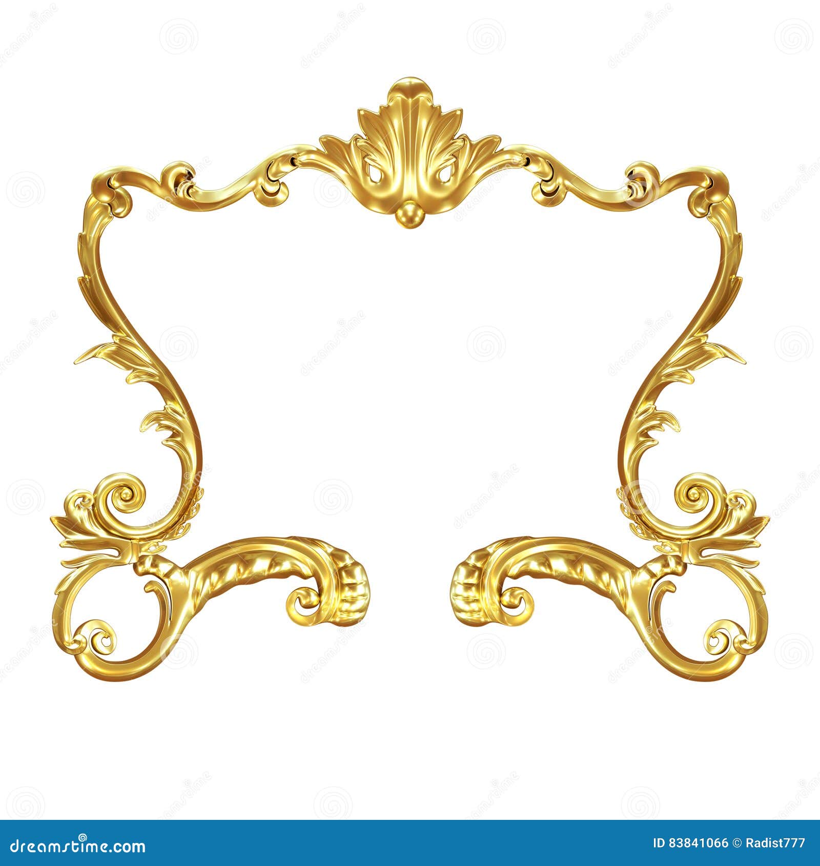 Golden frame stock illustration. Illustration of element - 83841066