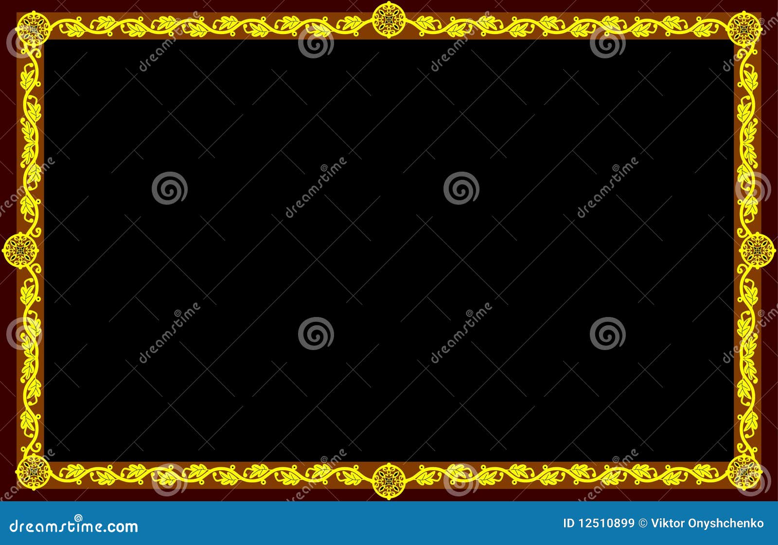 Golden Frame (divine Proportion) Cartoon Vector | CartoonDealer.com ...