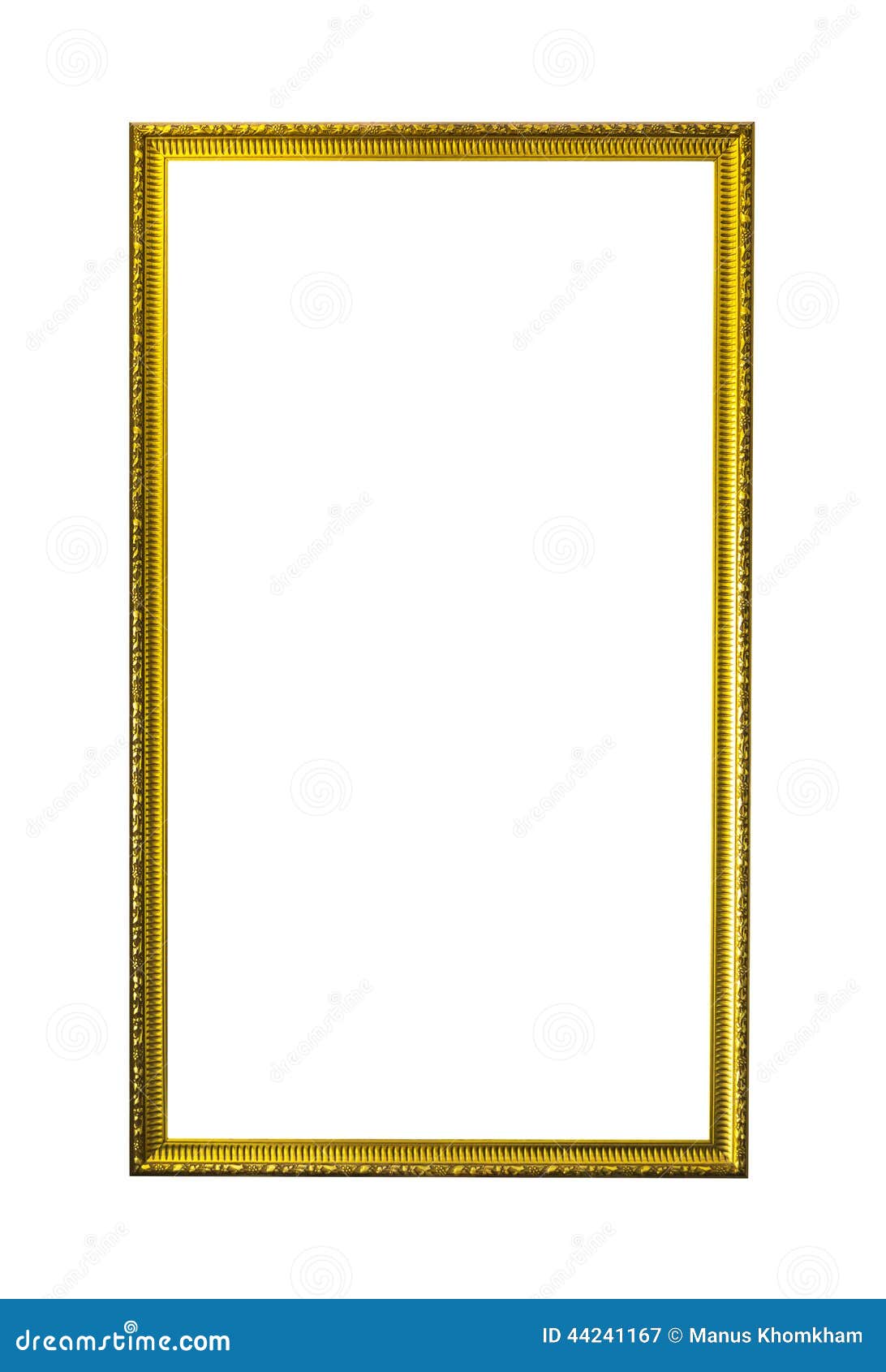 Golden frame stock image. Image of aged, golden, luxury - 44241167