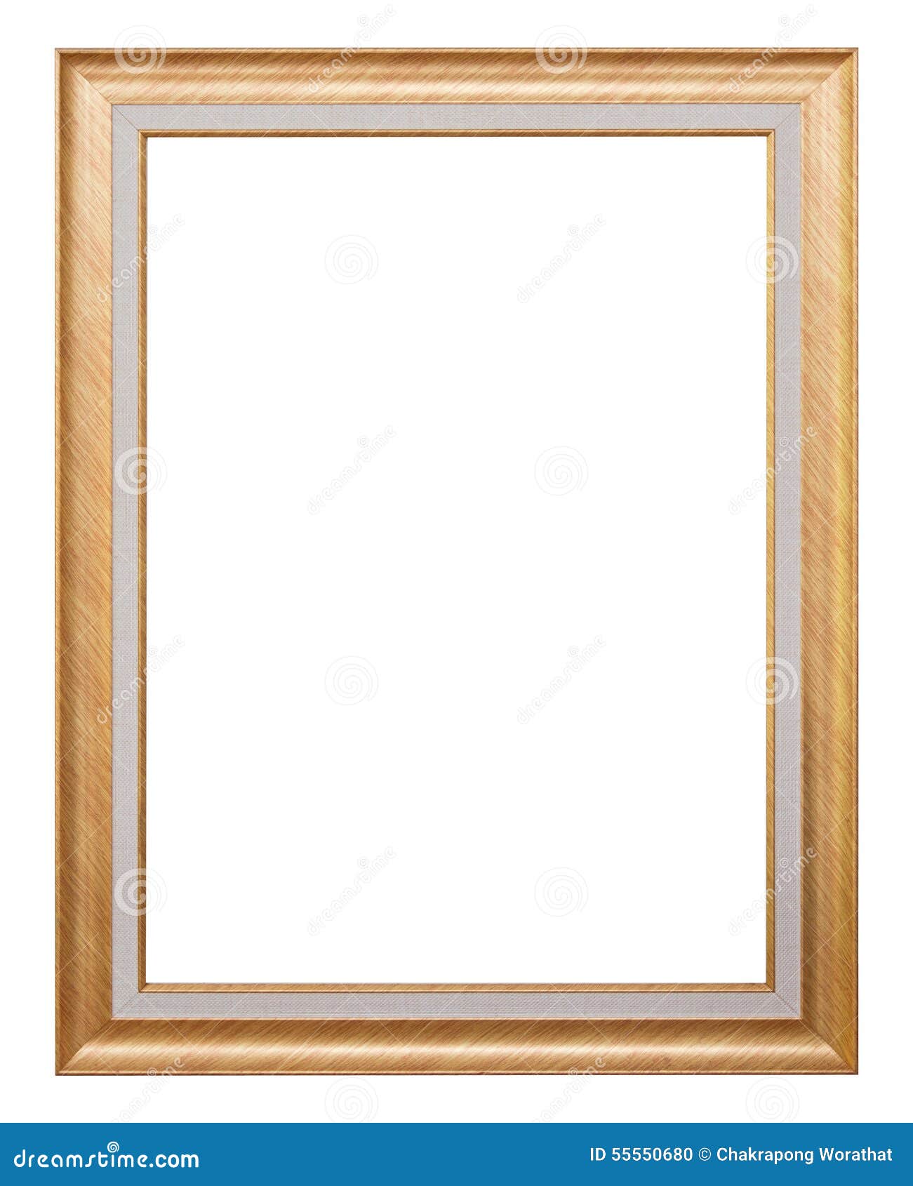 Golden Frame Modern Vintage. Stock Photo - Image of square, gold: 55550680
