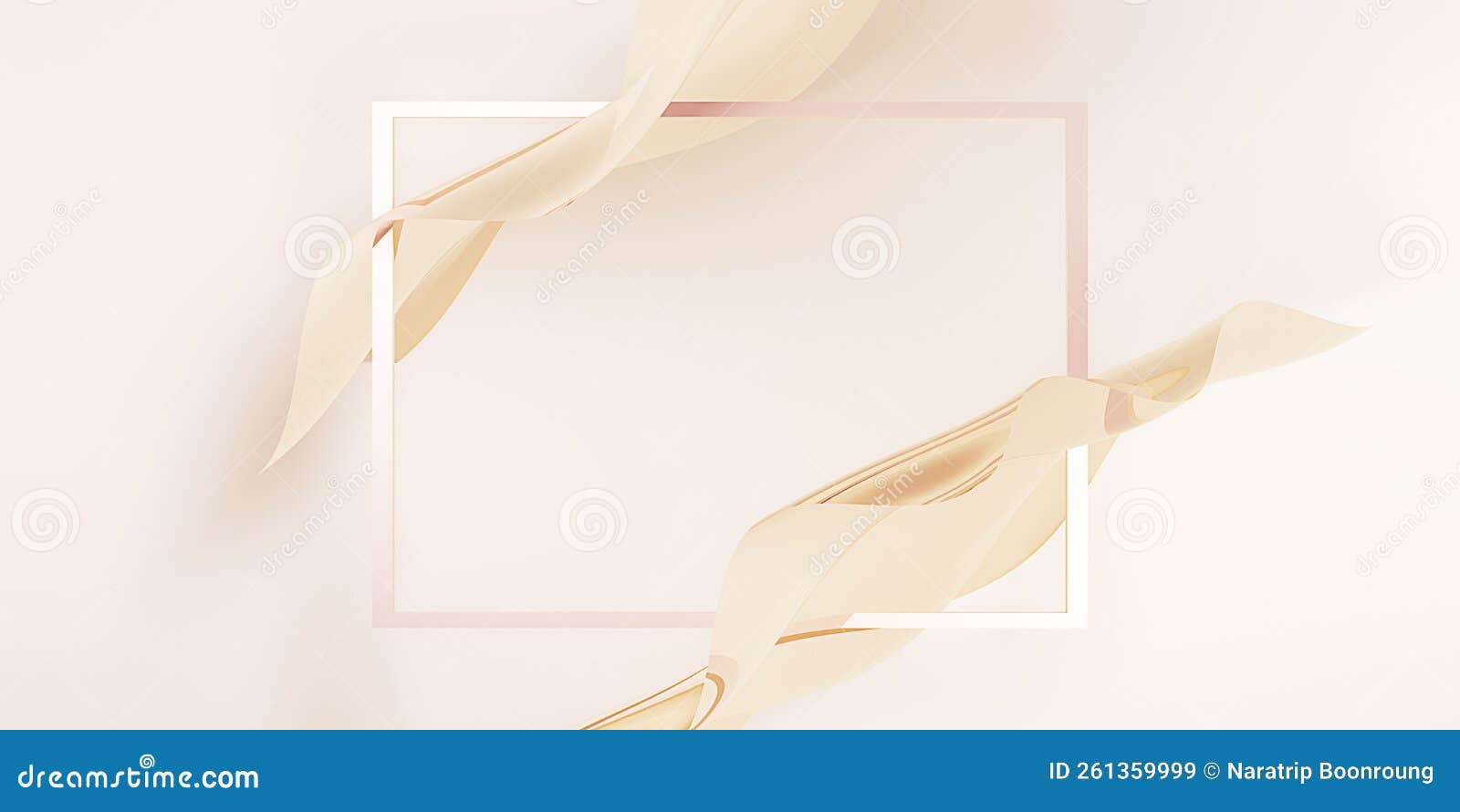 Golden Frames and Fluttering Sheets Texture Background Decorative ...