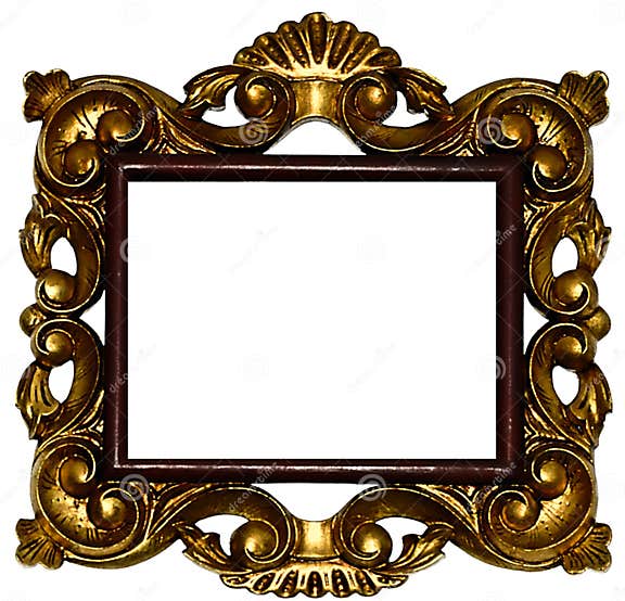 Golden framework stock photo. Image of golden, painting - 85447642