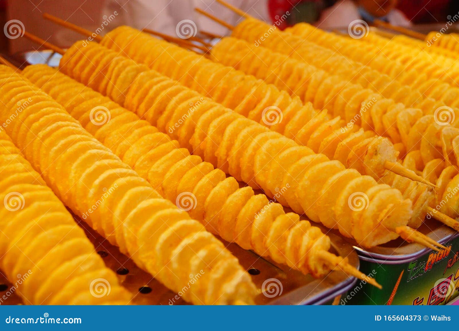 Fried Potato Chips, a String of Potato Chips Fried, into a Delicious ...