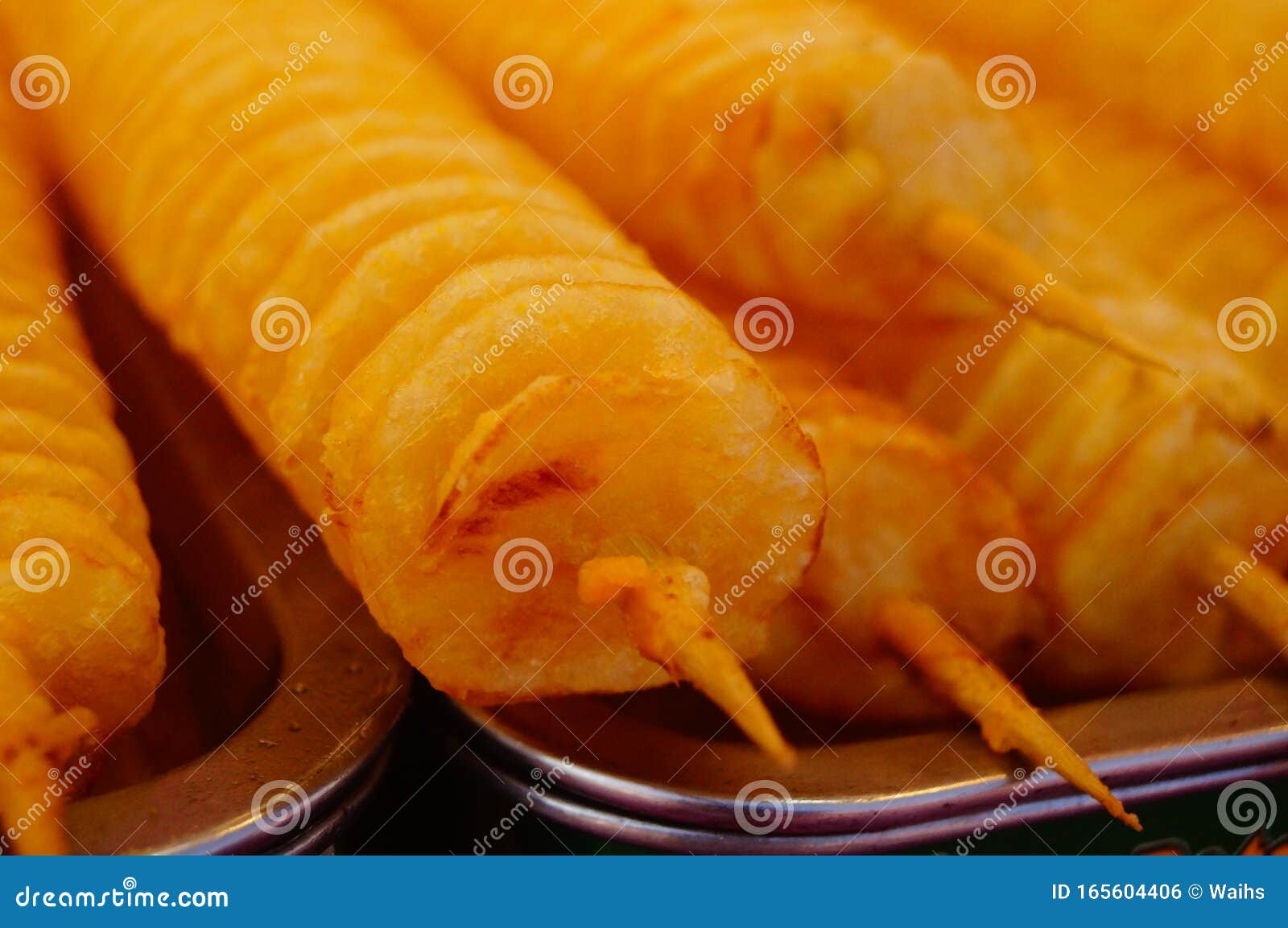 Fried Potato Chips, a String of Potato Chips Fried, into a Delicious ...