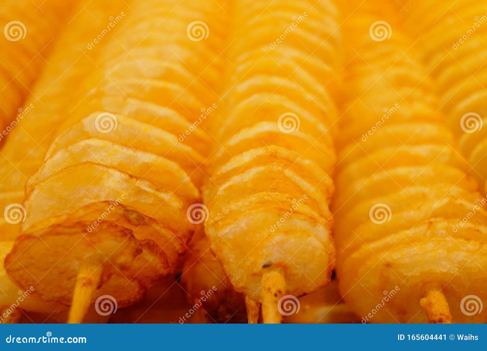 Fried Potato Chips, a String of Potato Chips Fried, into a Delicious ...