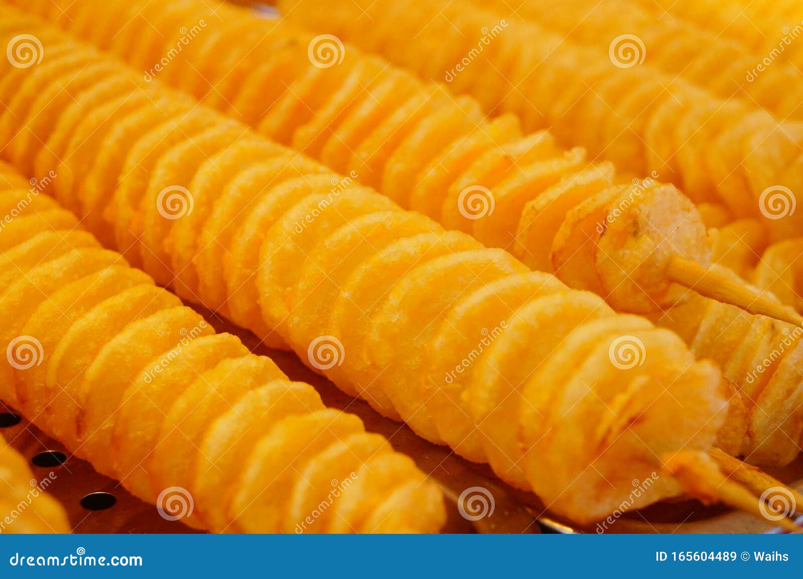 Fried Potato Chips, a String of Potato Chips Fried, into a Delicious ...