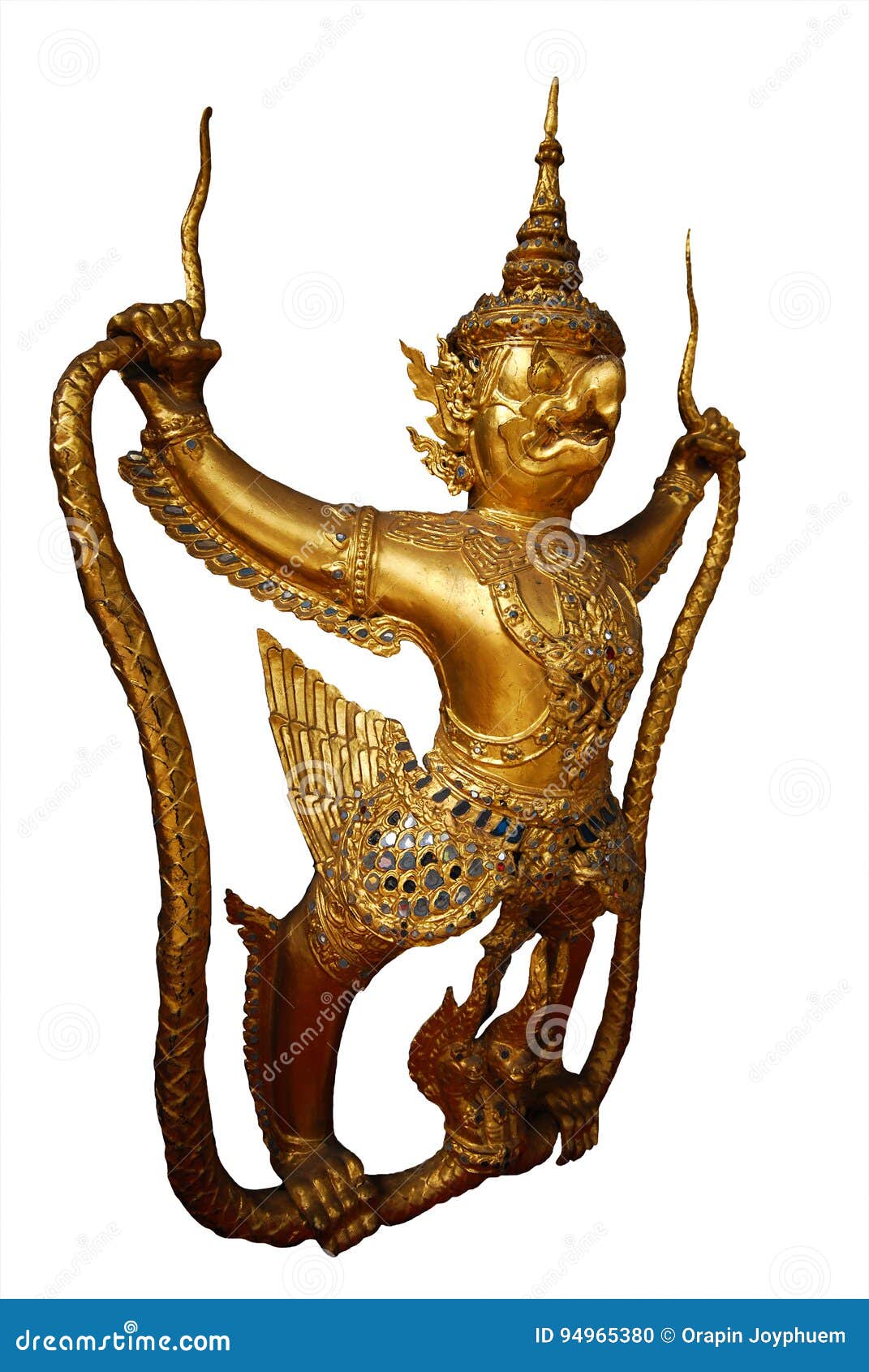 Garuda Fight The Snake Stock Photography | CartoonDealer.com #45743618