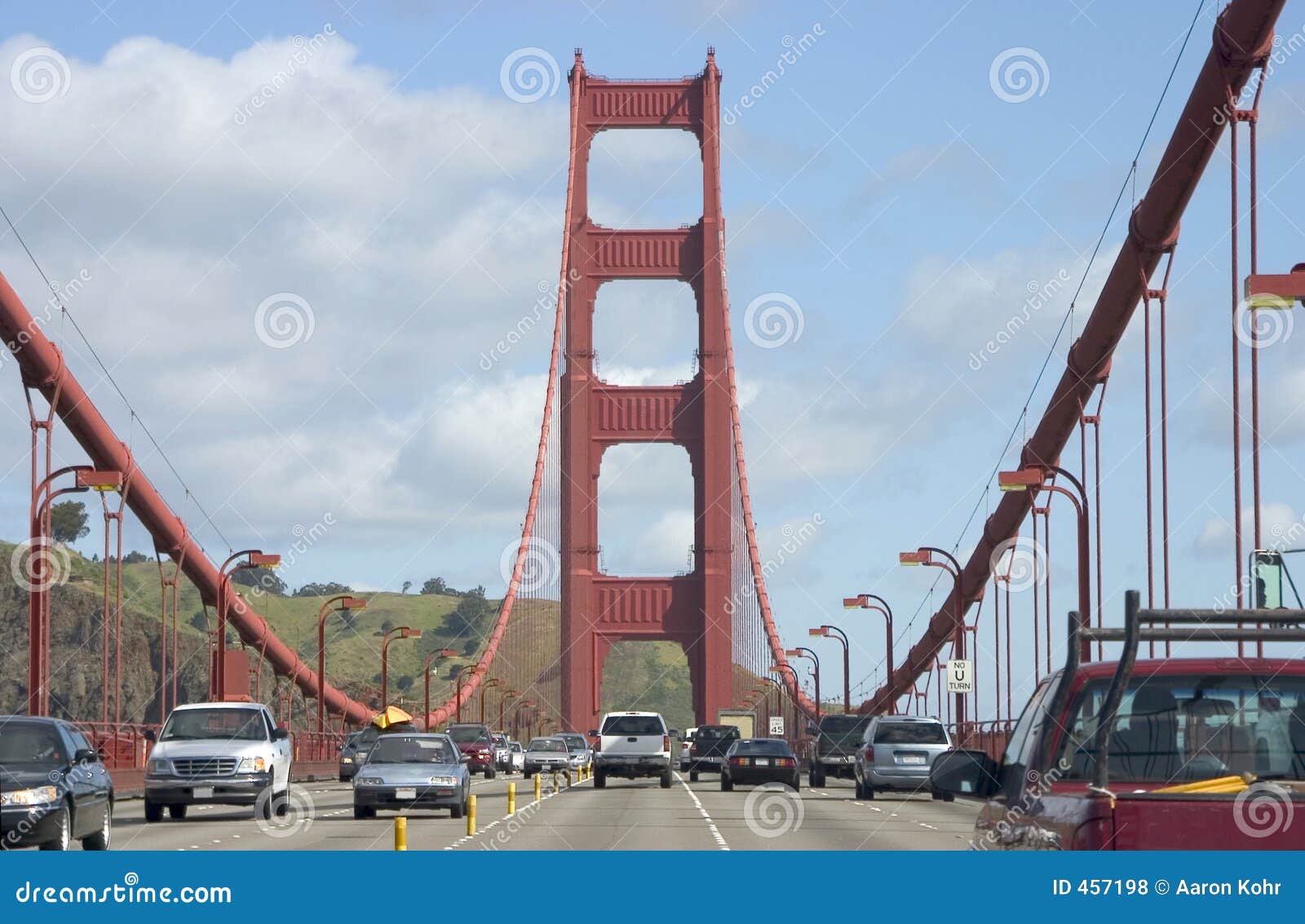 Golden Gate 3 stock photo. Image of traffic, freeway, gate - 457198