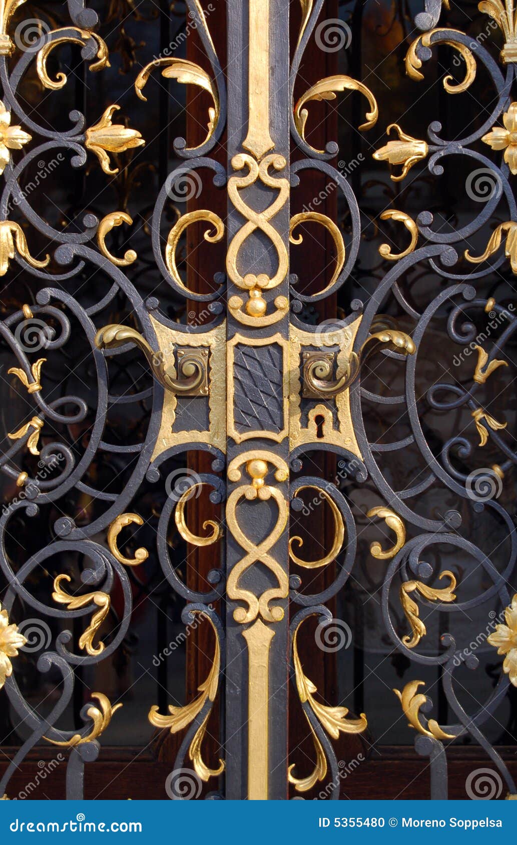 Golden gate stock photo. Image of great, black, entrance - 5355480