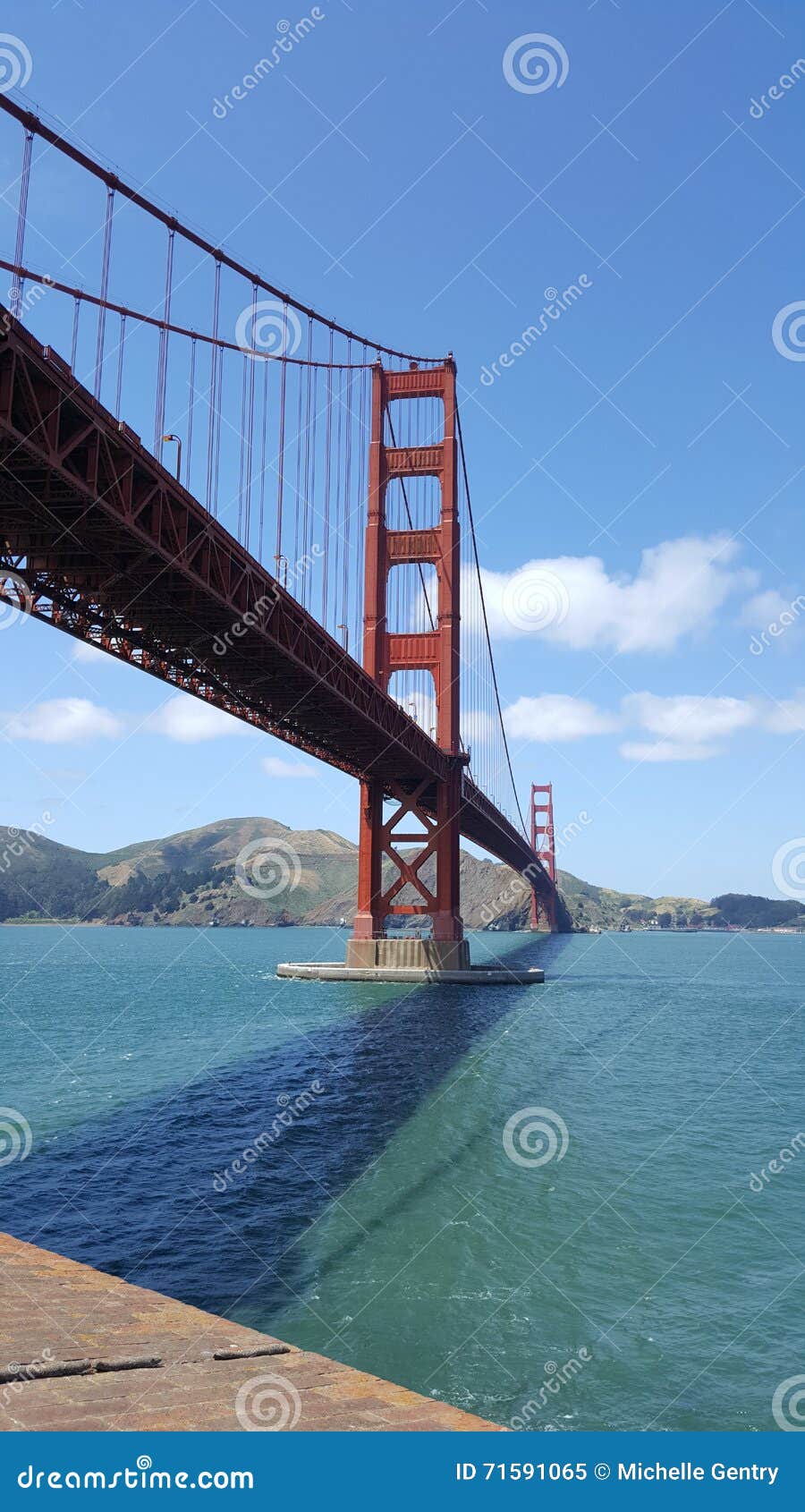 Golden Gate Bridge stock image. Image of point, gate - 71591065
