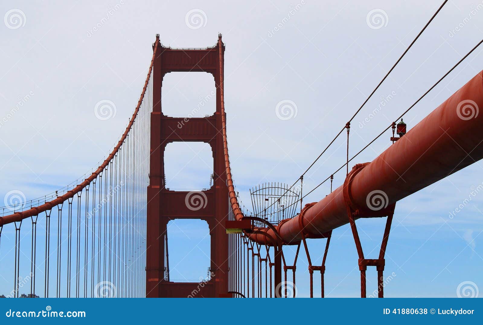 Golden Gate Bridge stock photo. Image of powerful, historic - 41880638