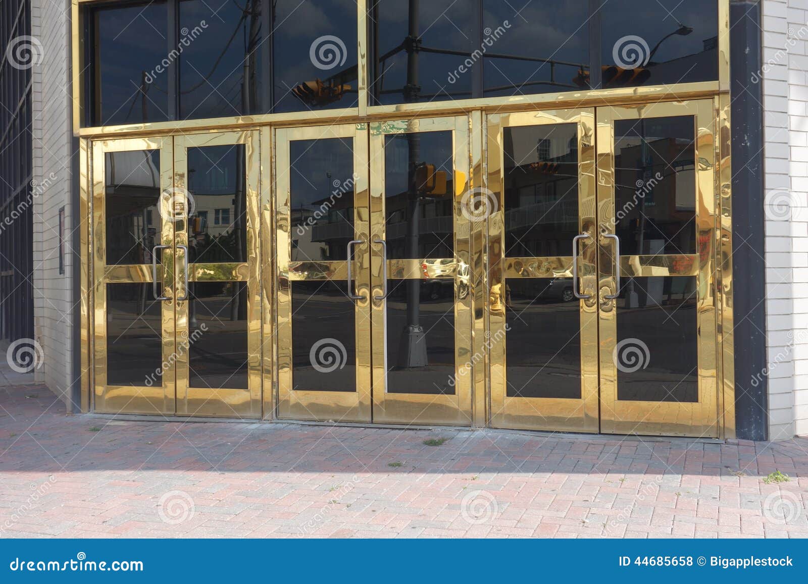 Golden Gates Royalty-Free Stock Image | CartoonDealer.com #44685658