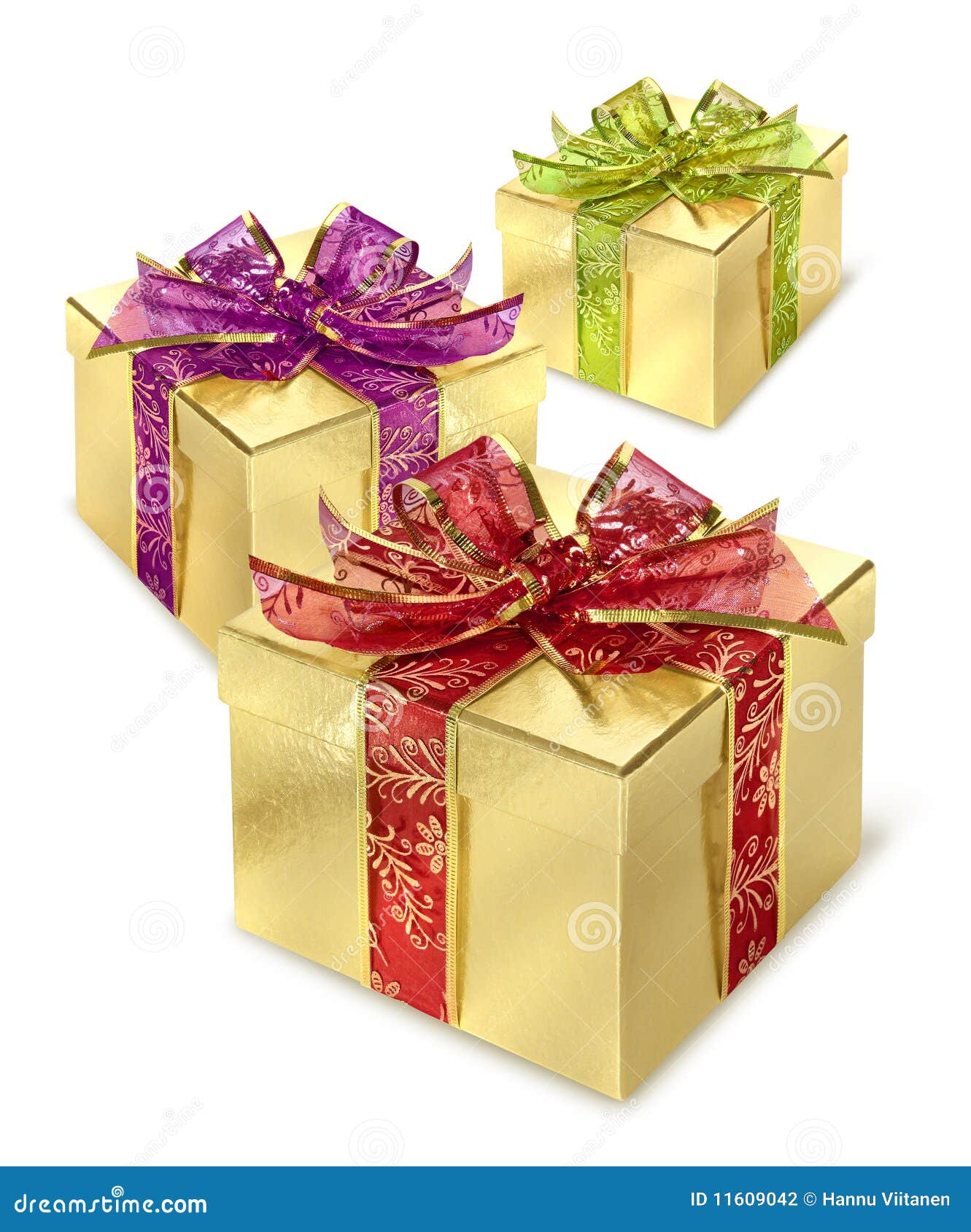 Golden gift box stock photo. Image of wrapping, gift - 11609042