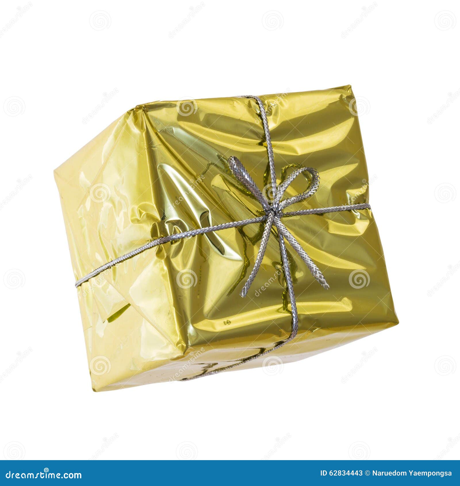 Golden gift box stock image. Image of copy, season, holiday - 62834443