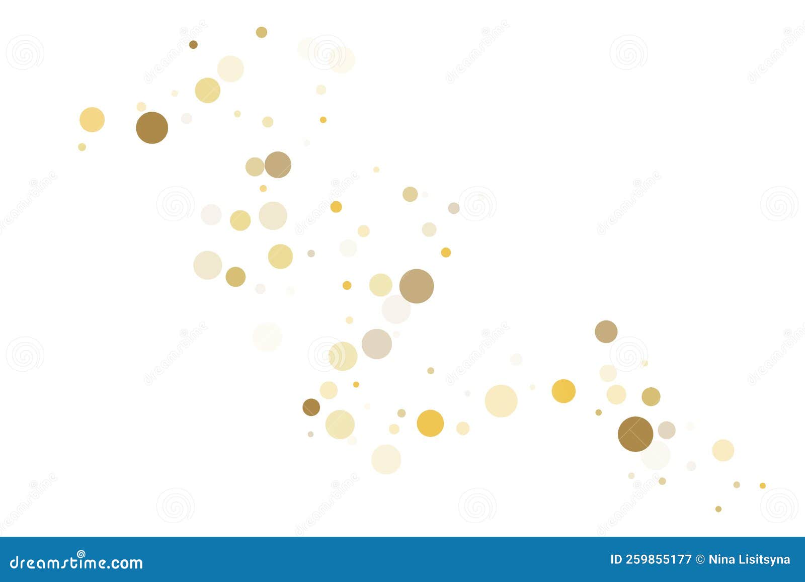 Gold Glitter Confetti Great Design For Any Purpose Party Decor Stock