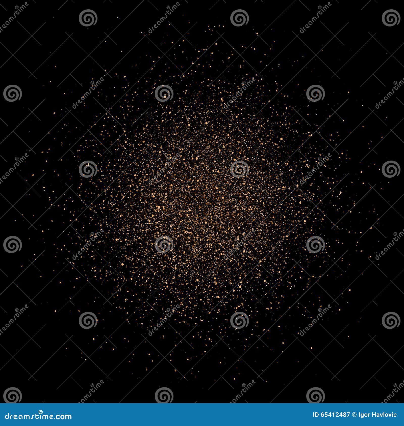 Golden glitter explosion. stock vector. Illustration of background ...