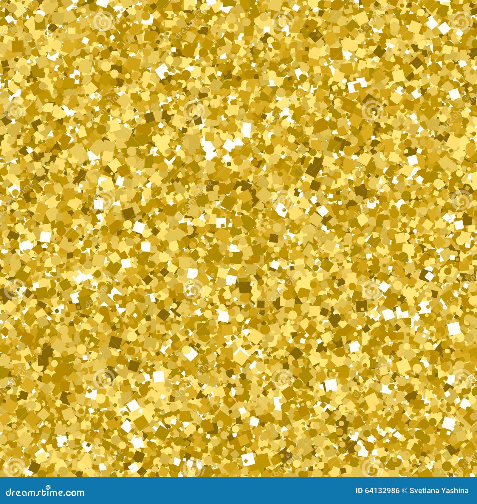 Golden Glitter Seamless Pattern Stock Vector - Illustration of festive ...