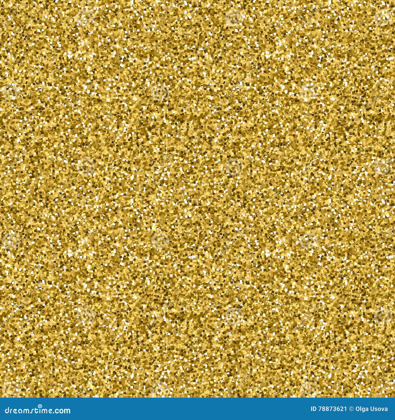 Golden Glitter Texture Seamless Pattern In Gold Style Vector Design