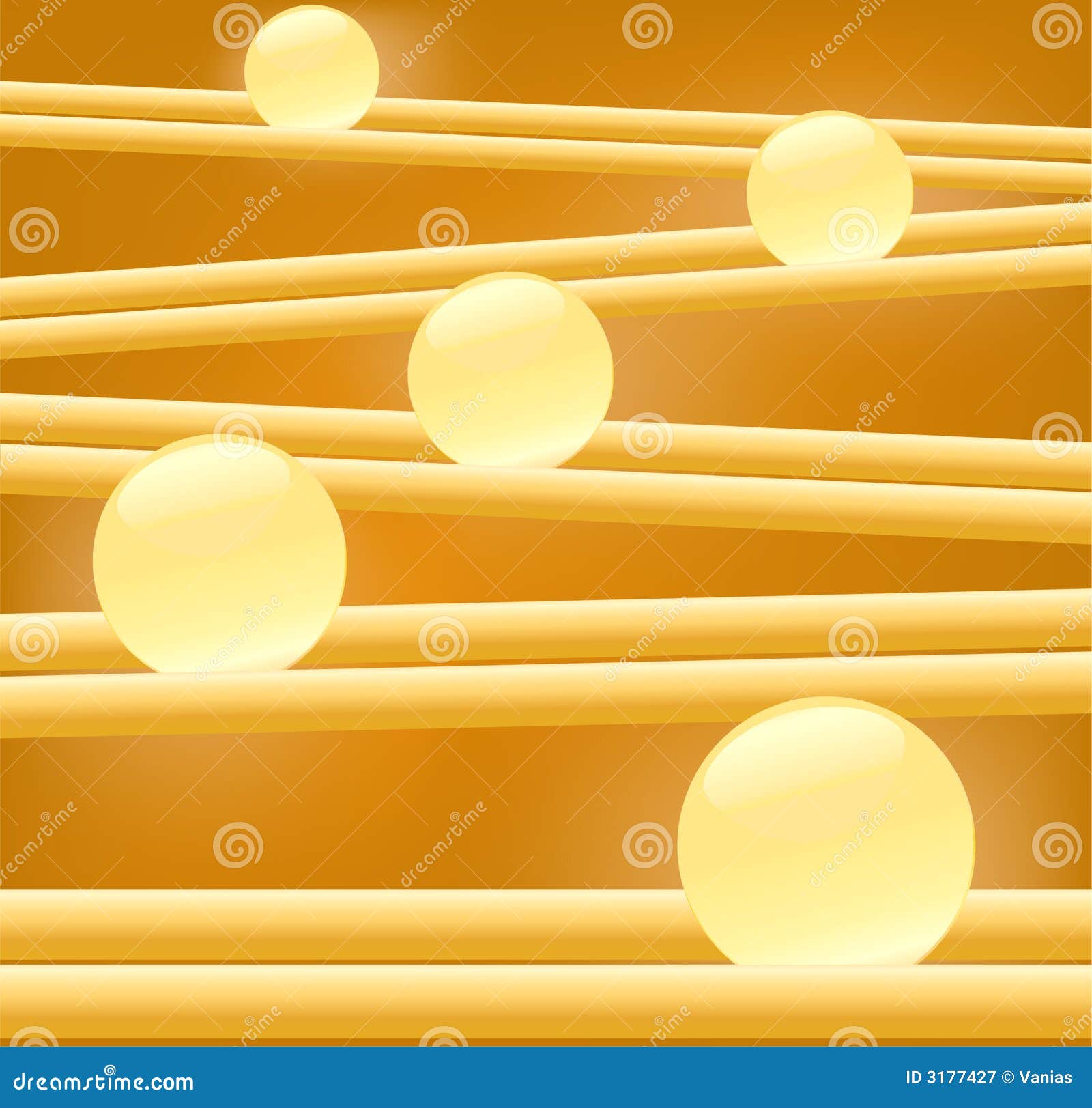 Golden glow light blur stock vector. Illustration of ball - 3177427