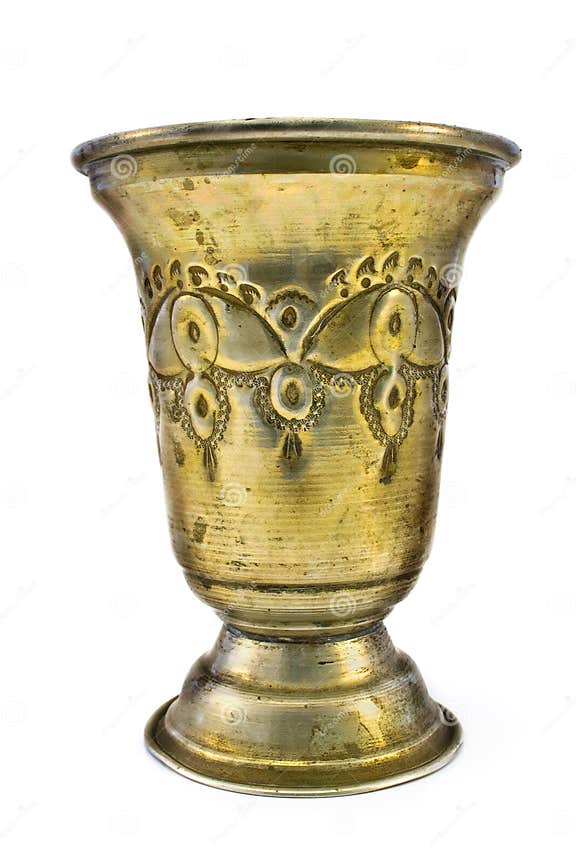 Golden goblet stock photo. Image of isolated, glowing - 23967032