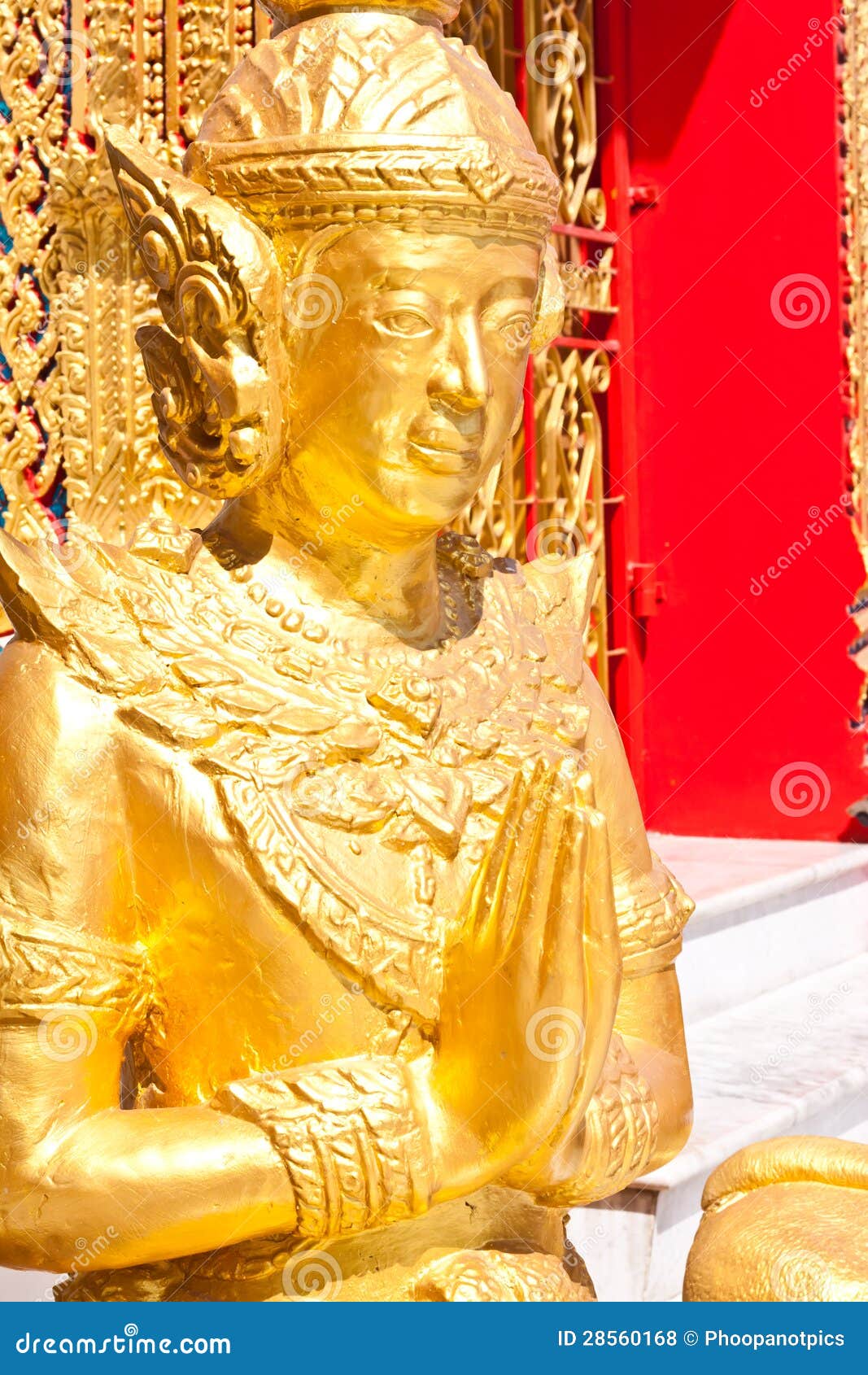 Golden god statue stock photo. Image of grand, eagle - 28560168